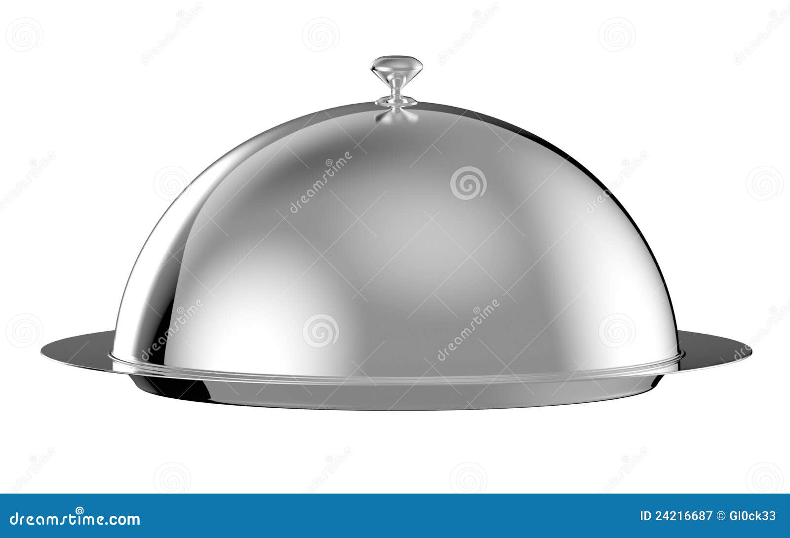 Restaurant Cloche With Open Lid Stock Photo | CartoonDealer.com #28333194