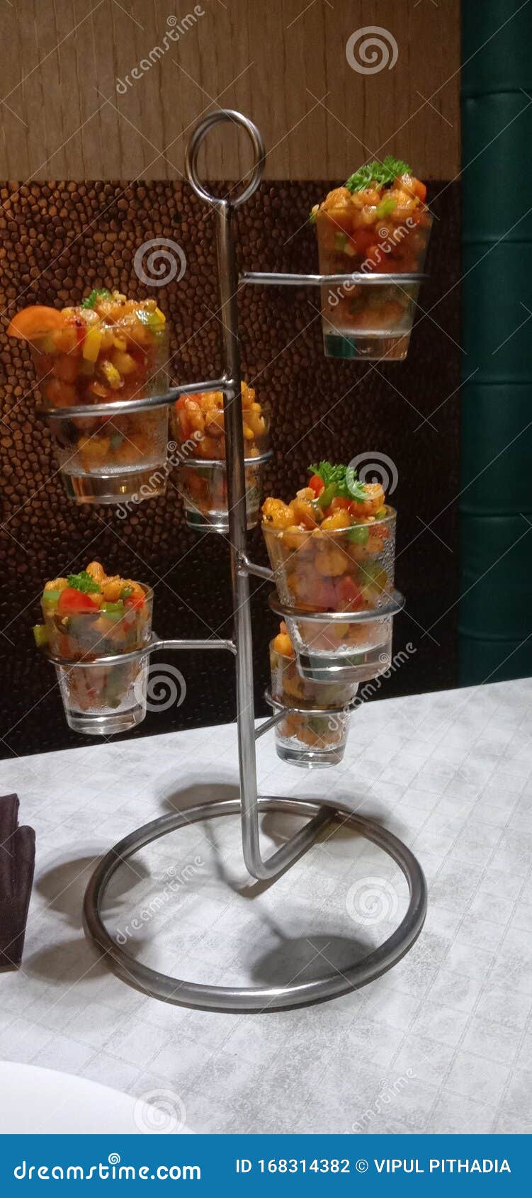 Restaurant Decorative Food with Full of Attractive Topping Stock Photo ...