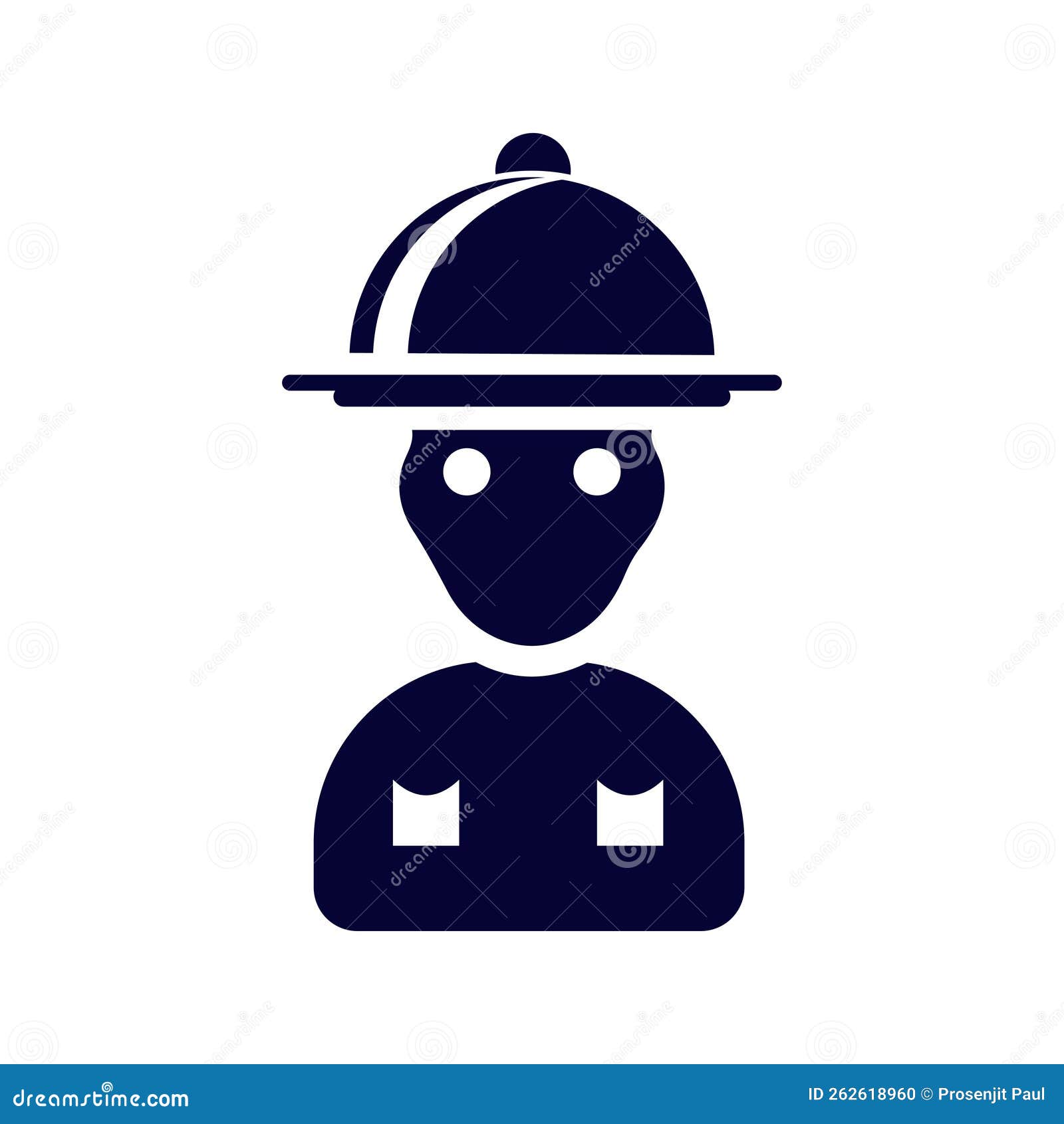 Restaurant delivery icon stock vector. Illustration of lunch - 262618960