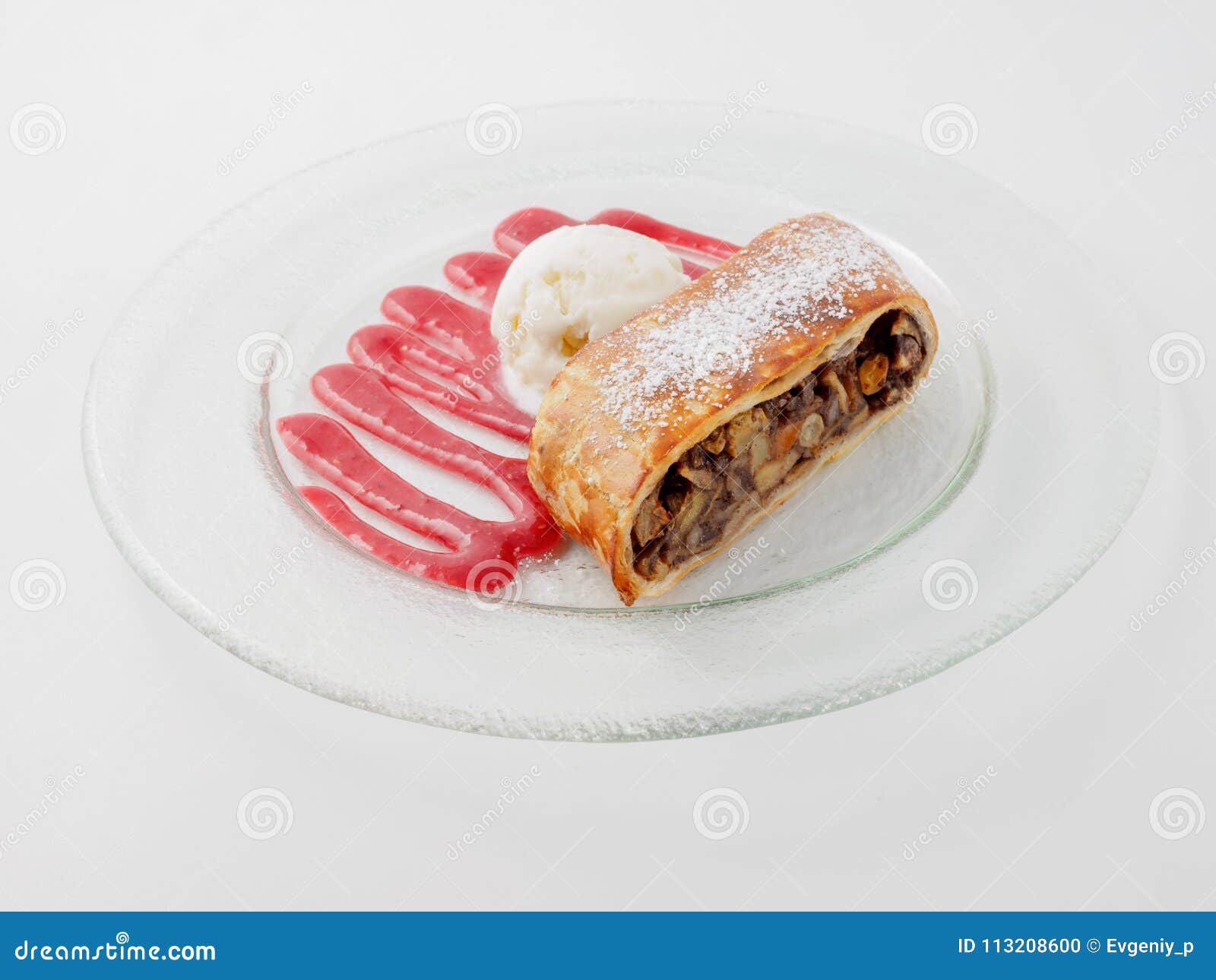 Strudel stock photo. Image of consisting, chef, cinnamon - 113208600