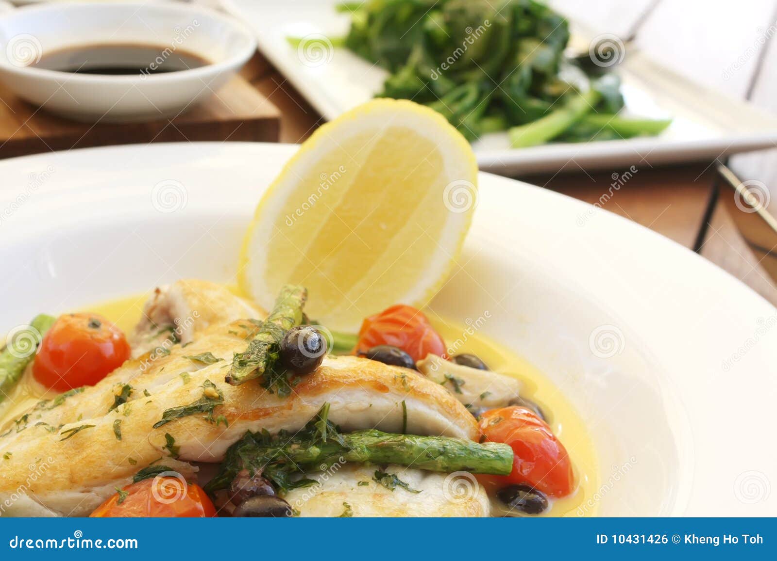 Restaurant Food stock photo. Image of meal, bread, cooked - 10431426