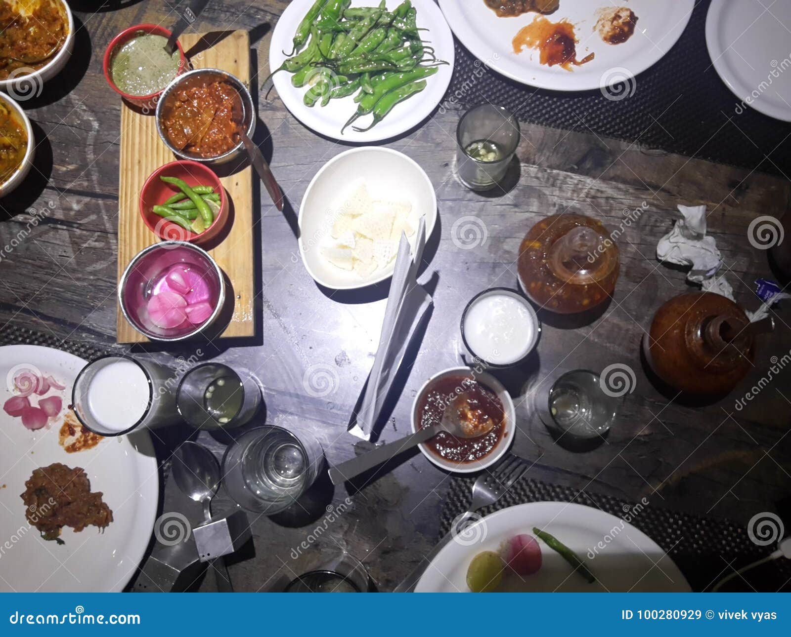 Restaurant food serving stock image. Image of serving - 100280929