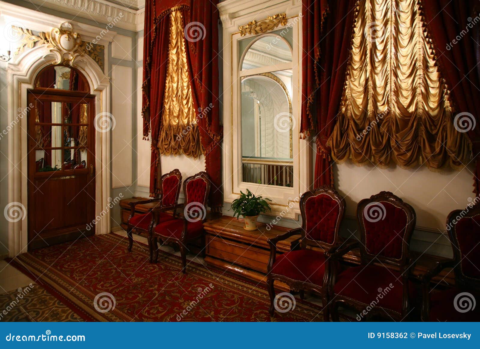 Restaurant foyer stock photo. Image of illuminated, expensive - 9158362