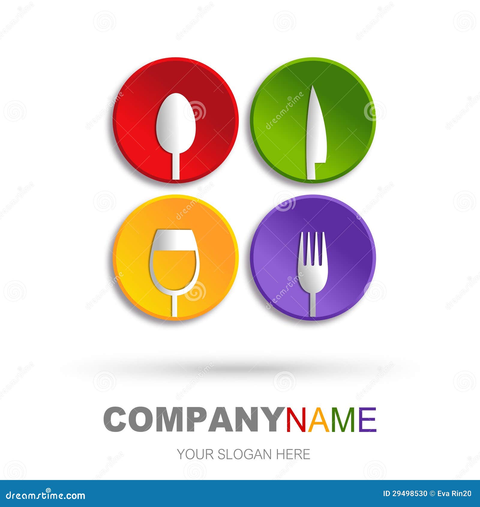 Restaurant icon design stock illustration. Illustration of colored ...