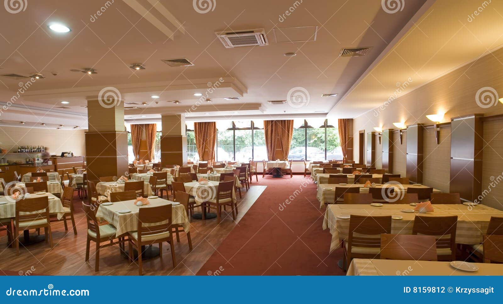 Restaurant interior stock photo. Image of details, inside - 8159812