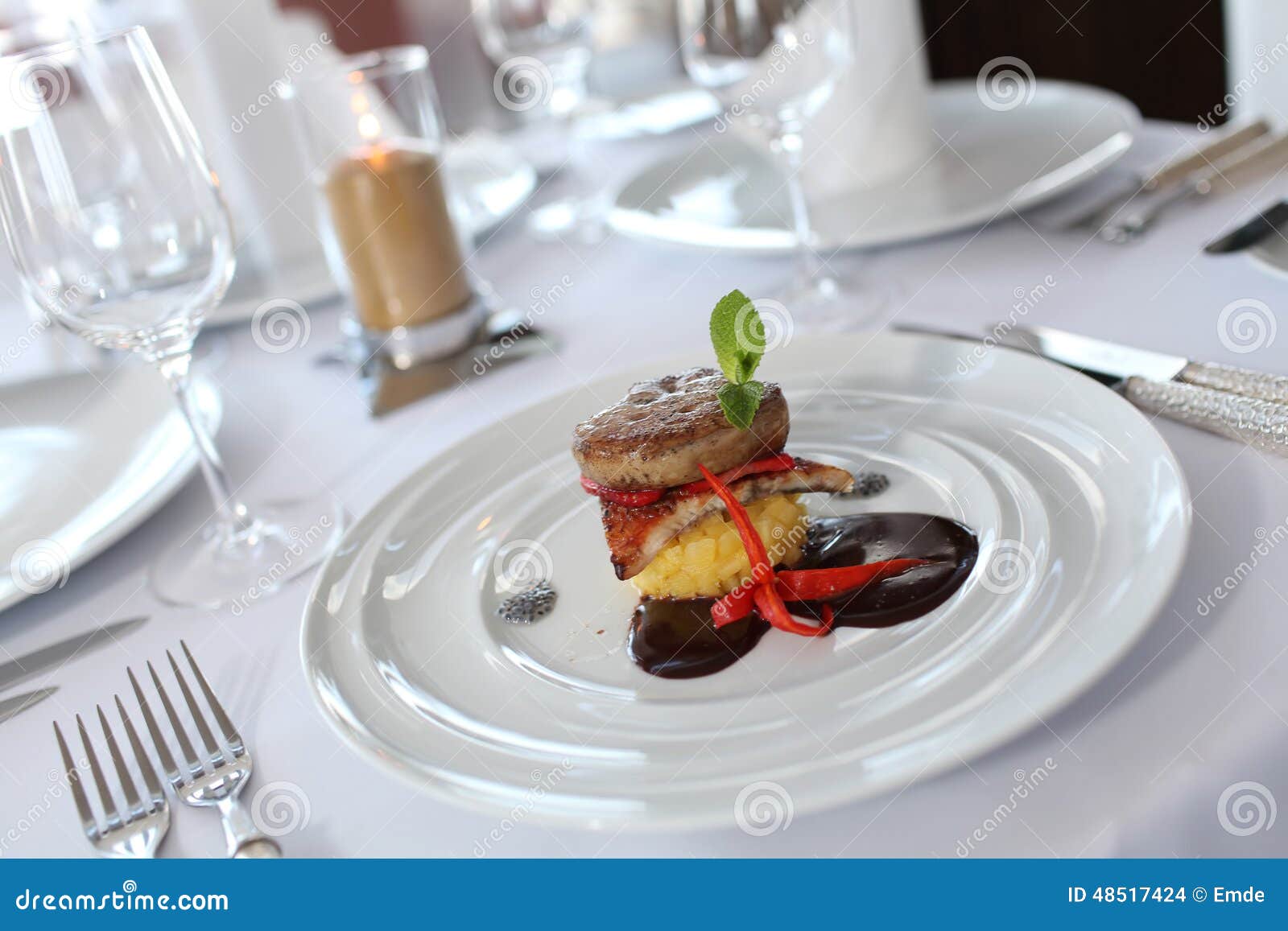 Restaurant interior stock photo. Image of food, interior - 48517424