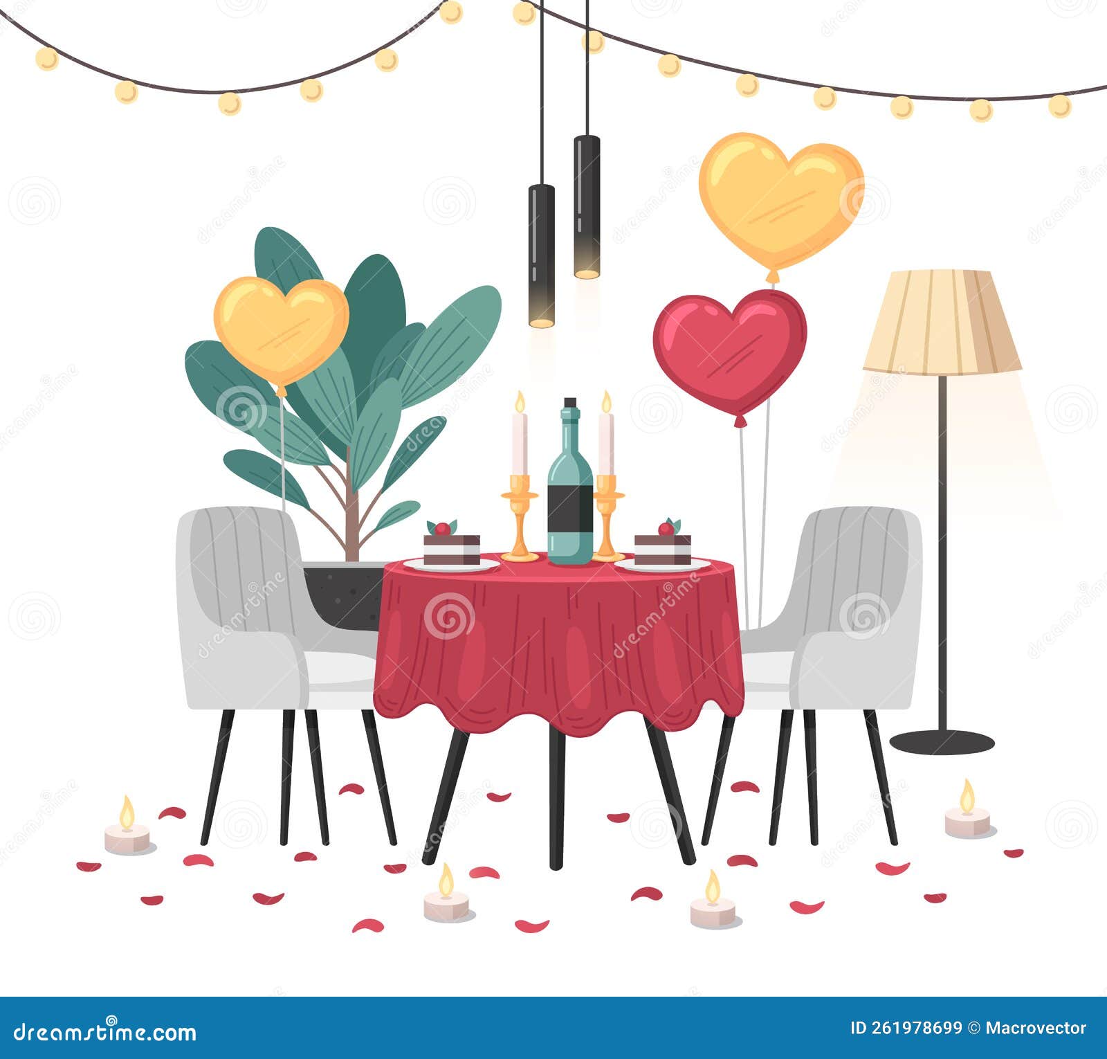 Restaurant Interior Cartoon Stock Vector - Illustration of comfortable ...