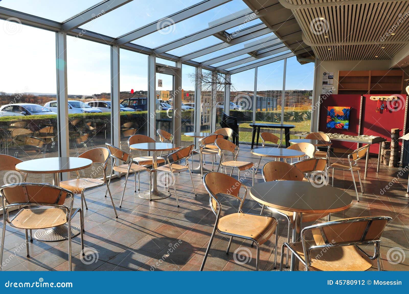 Fancy Modern Restaurant Interior