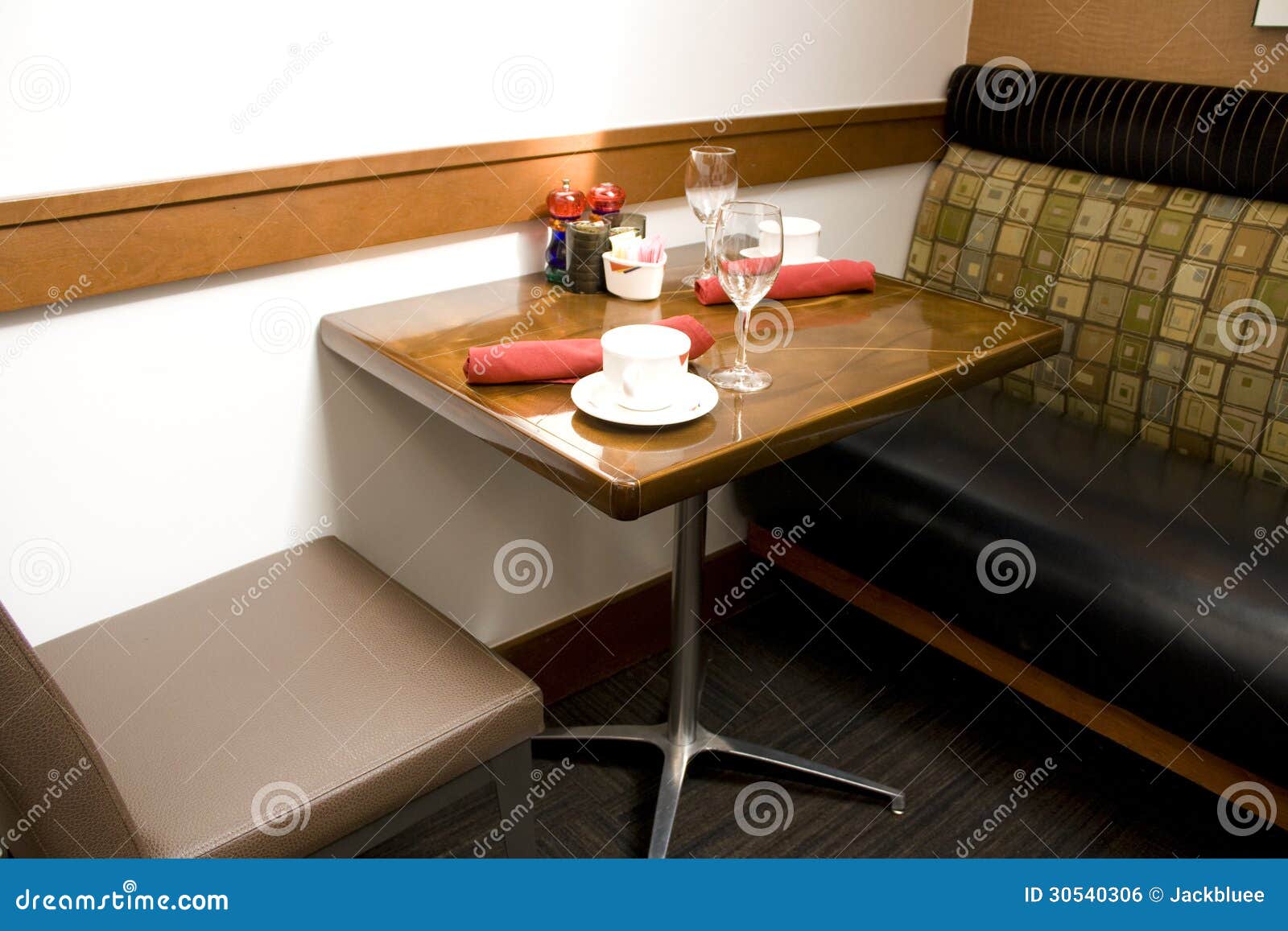 Restaurant interior stock photo. Image of clean, chairs - 30540306