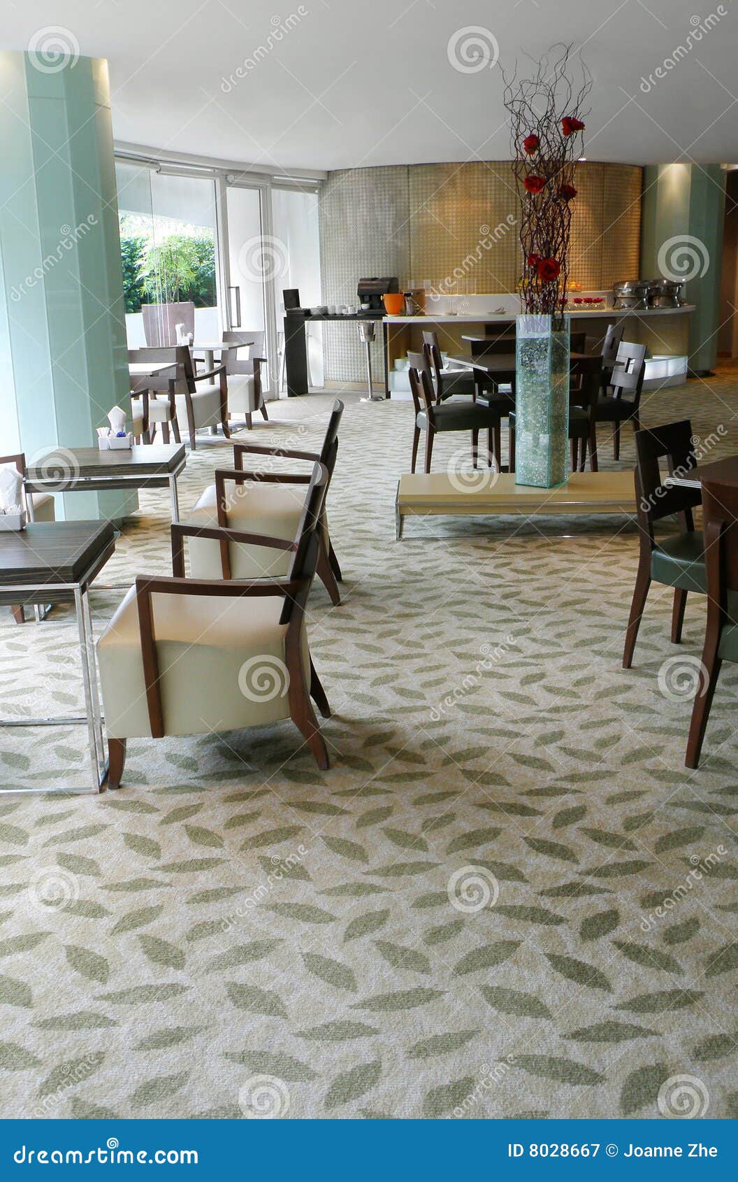 Restaurant Interior Upscale Hotel Executive Lounge Stock Image - Image ...