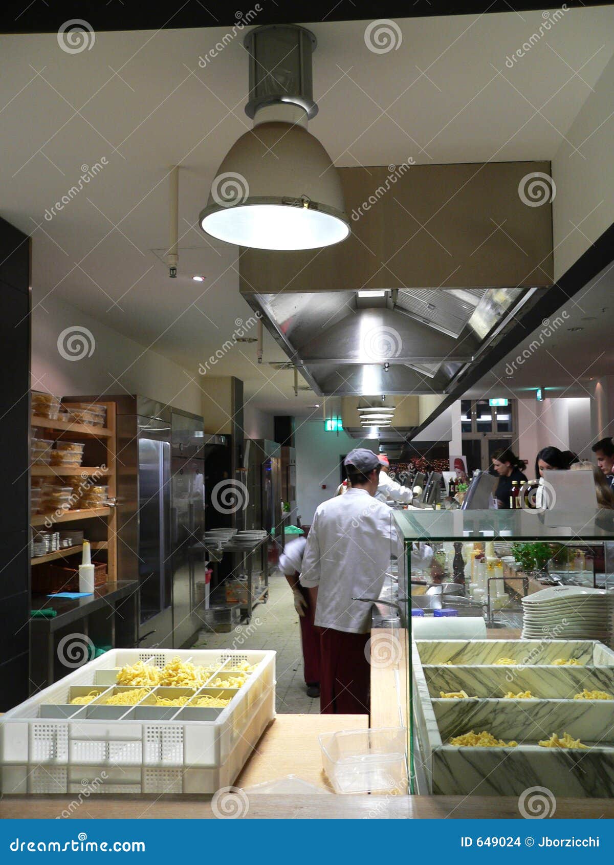 A restaurant kitchen stock photo. Image of pasta, kitchen - 649024