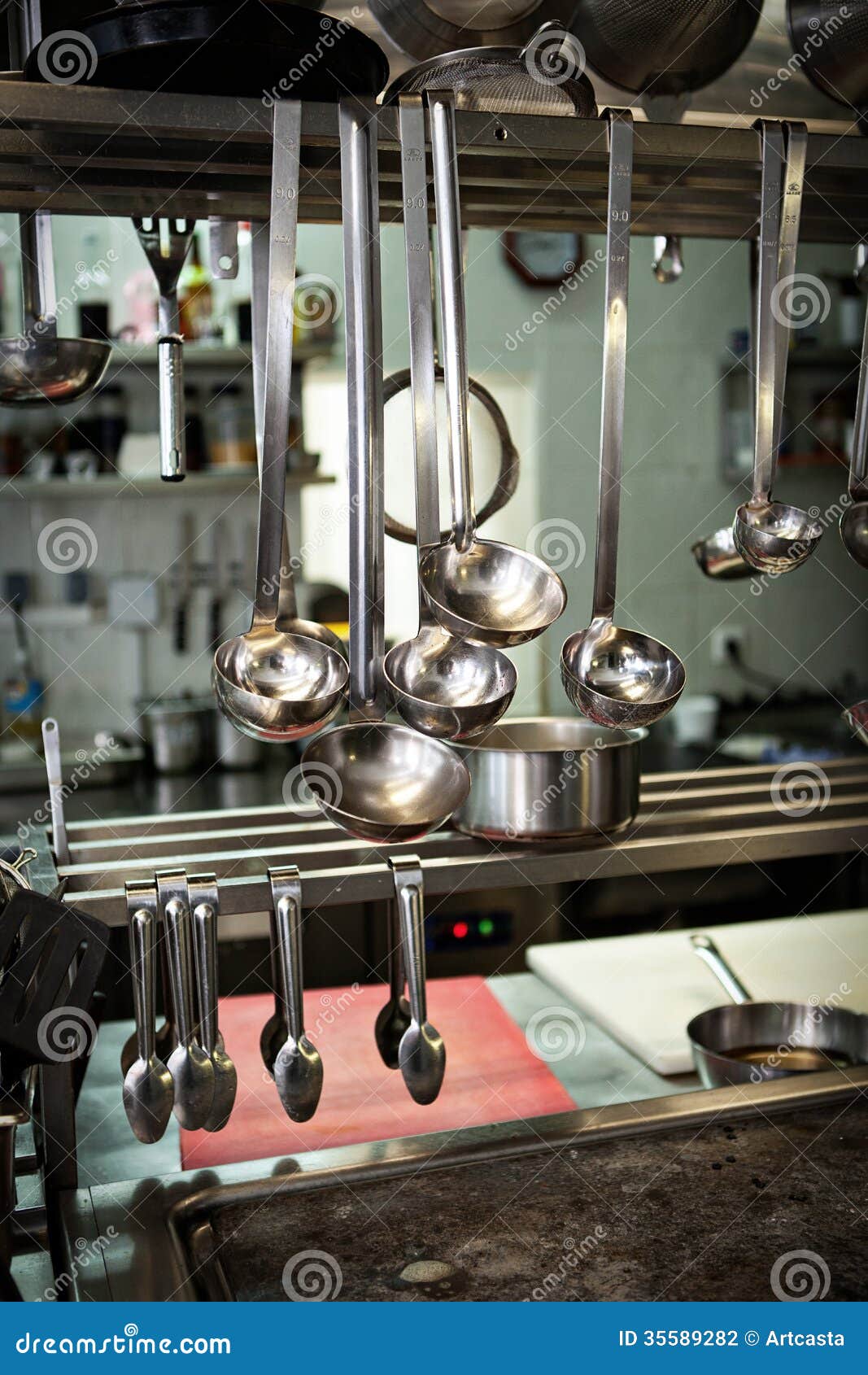 Restaurant kitchen stock photo. Image of restaurant, oven - 35589282