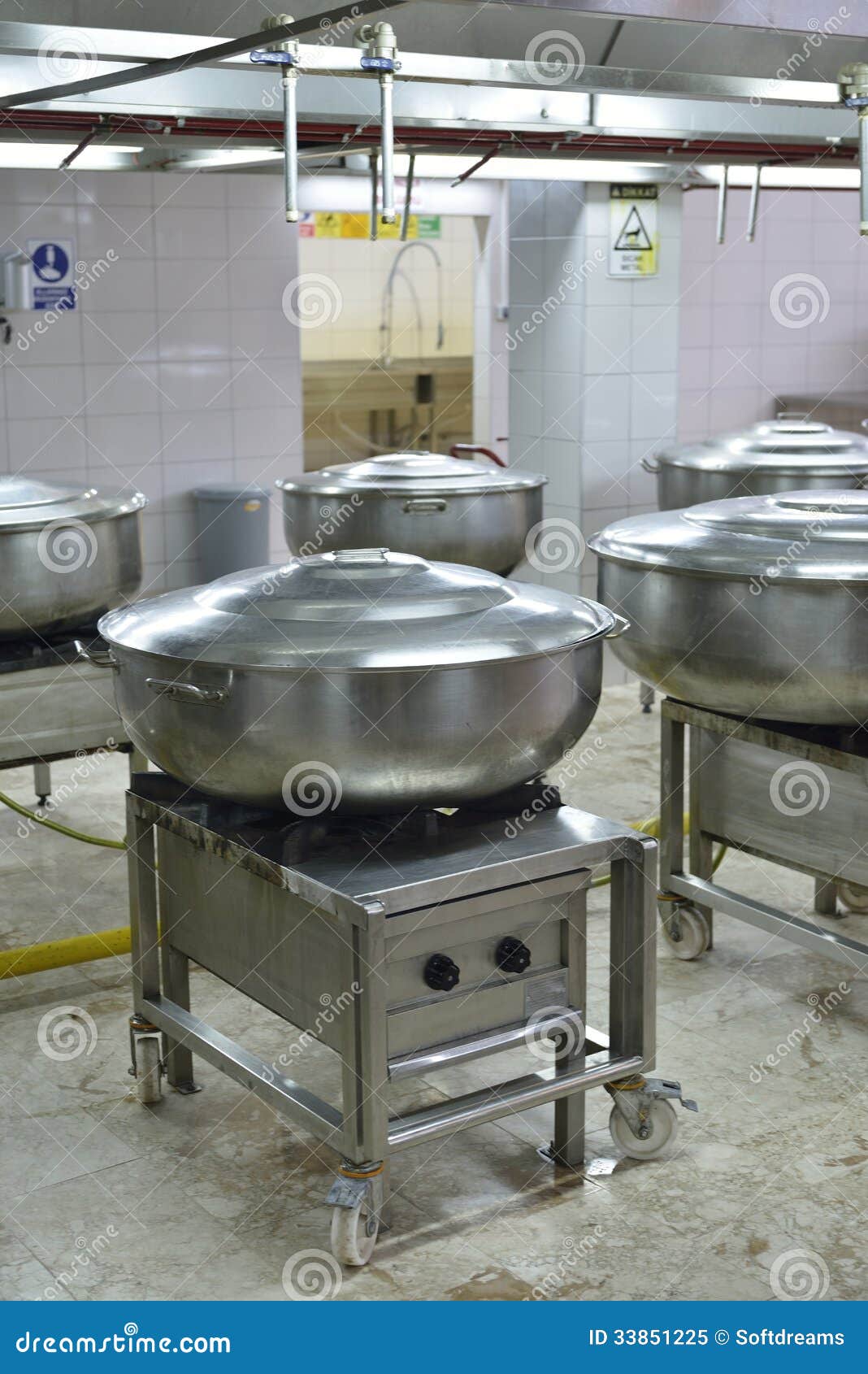 Restaurant kitchen stock image. Image of food, hoods - 33851225