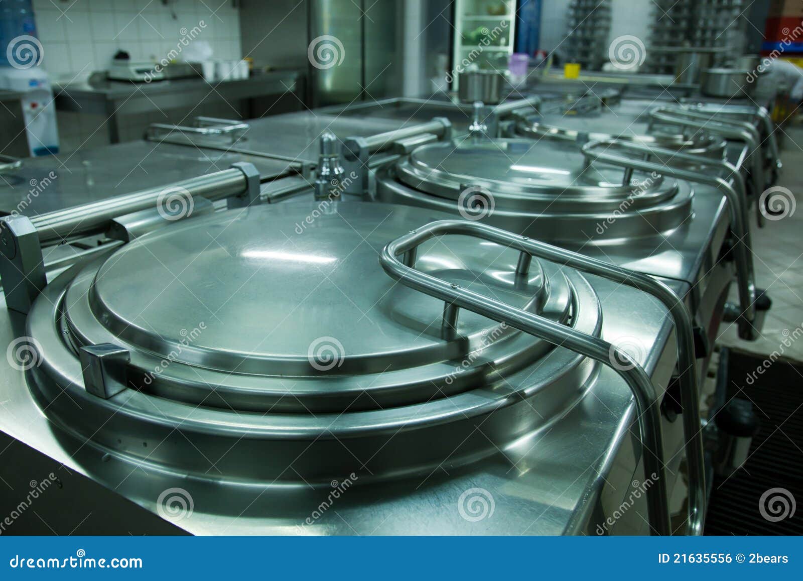 Restaurant kitchen inside stock photo. Image of pots - 21635556