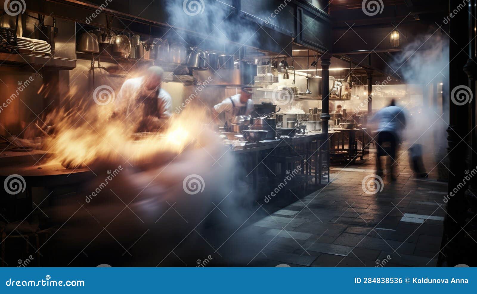 Teamwork In The Kitchen Isolated Cartoon Vector Illustrations ...