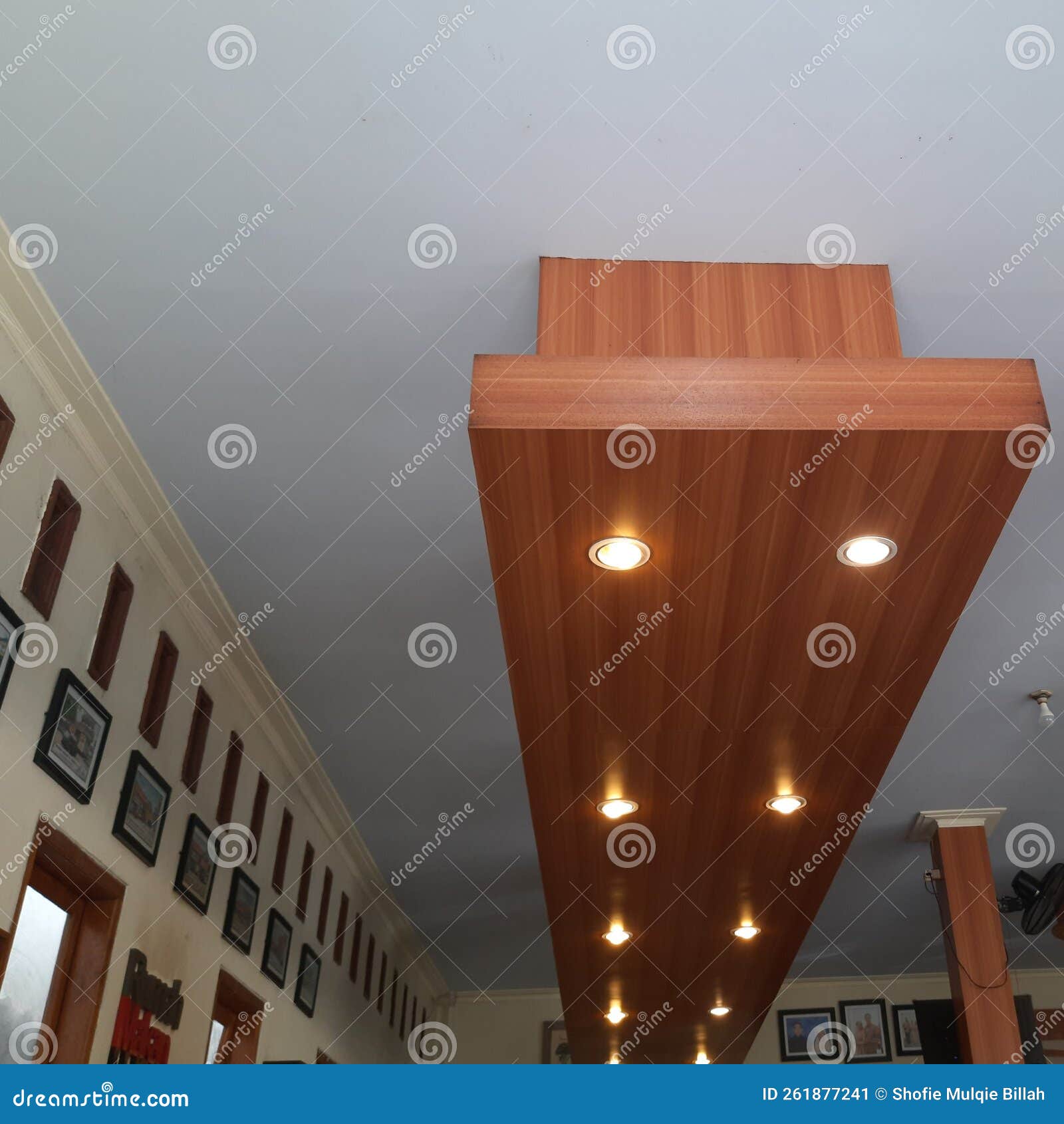 Restaurant Lights Look Aesthetically Pleasing from a Lower Angle Stock ...