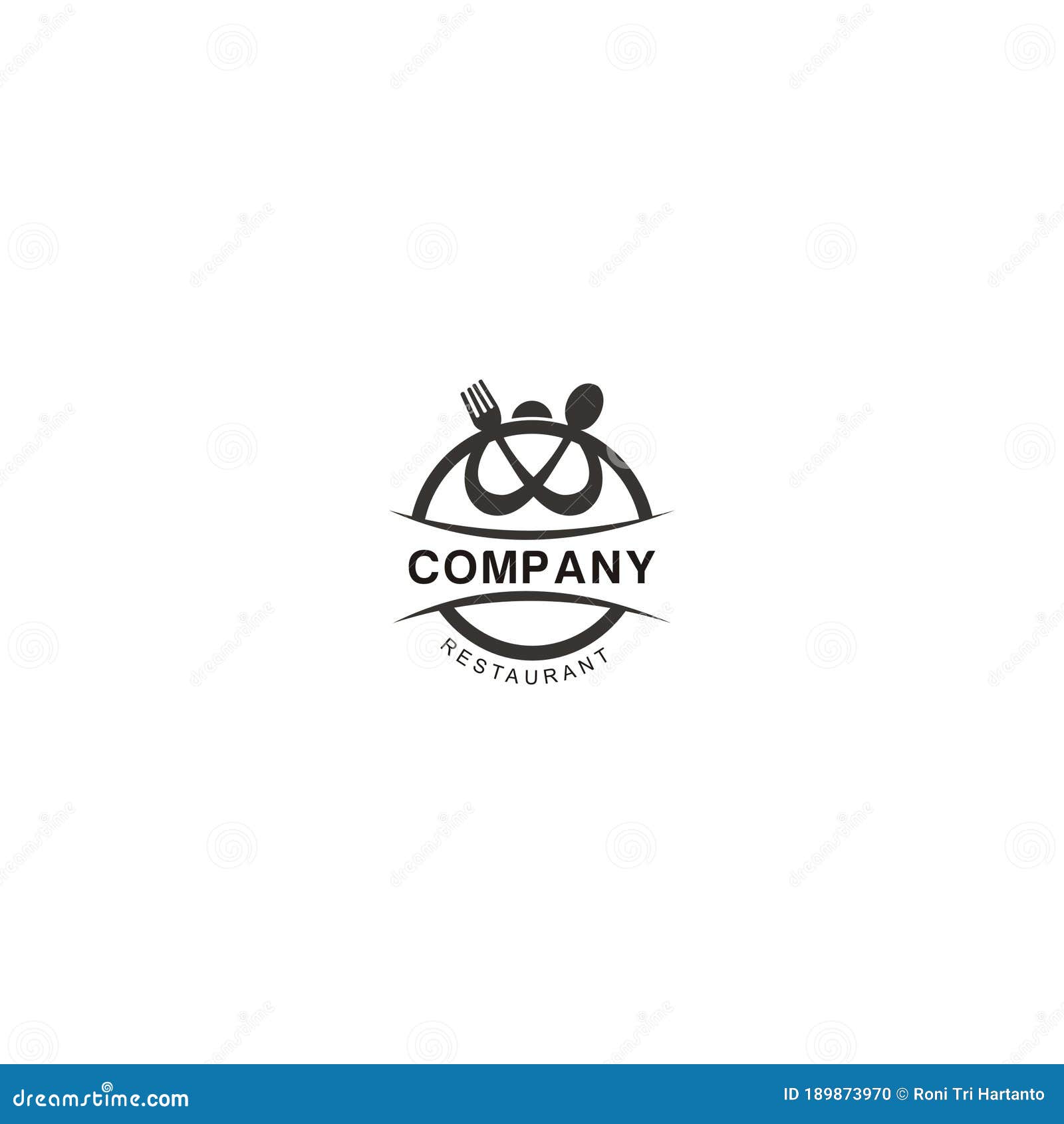 Restaurant Logo Design Inspiration Vector Stock Vector - Illustration ...