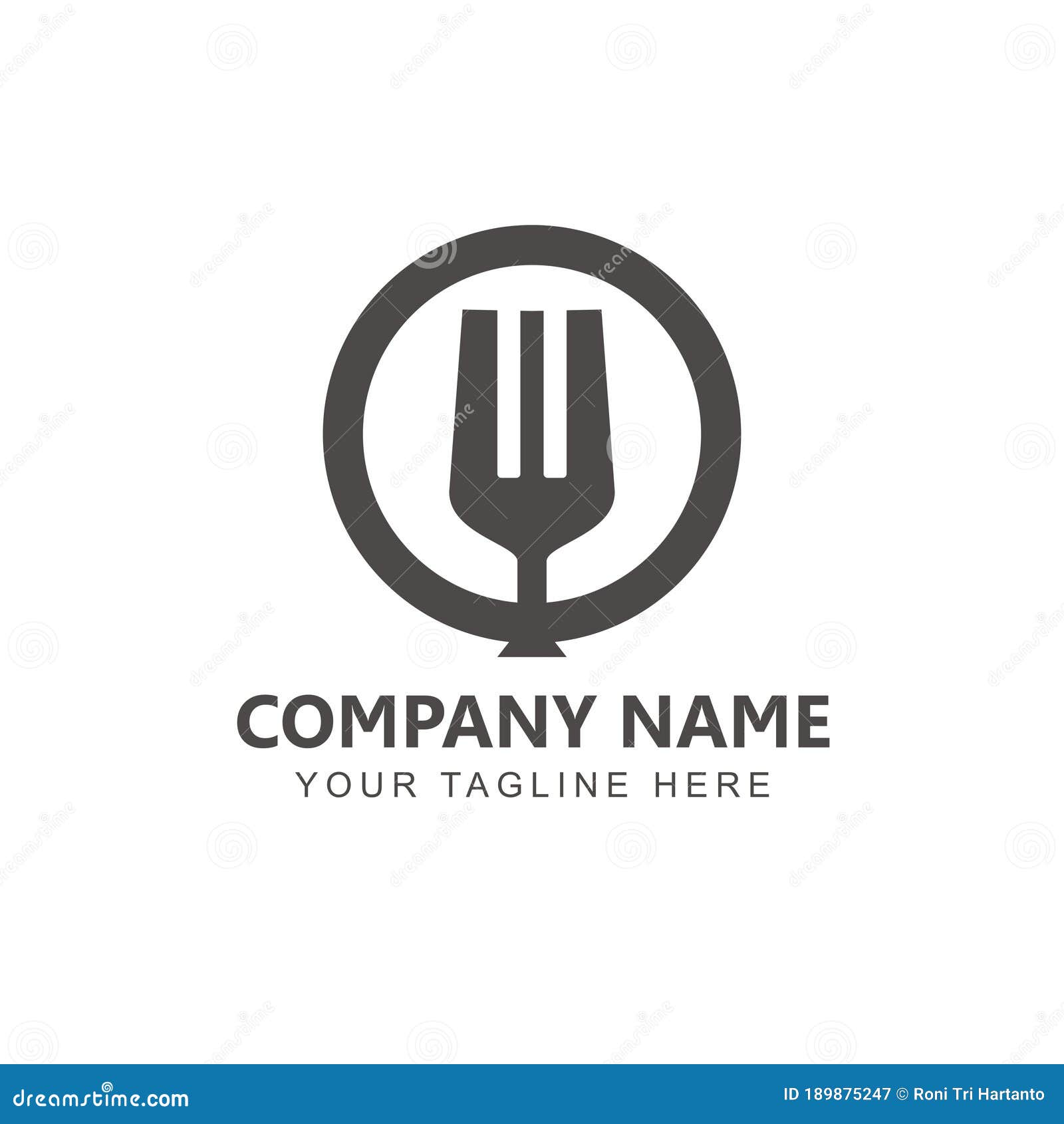 Restaurant Logo Design Inspiration Vector Stock Vector - Illustration ...