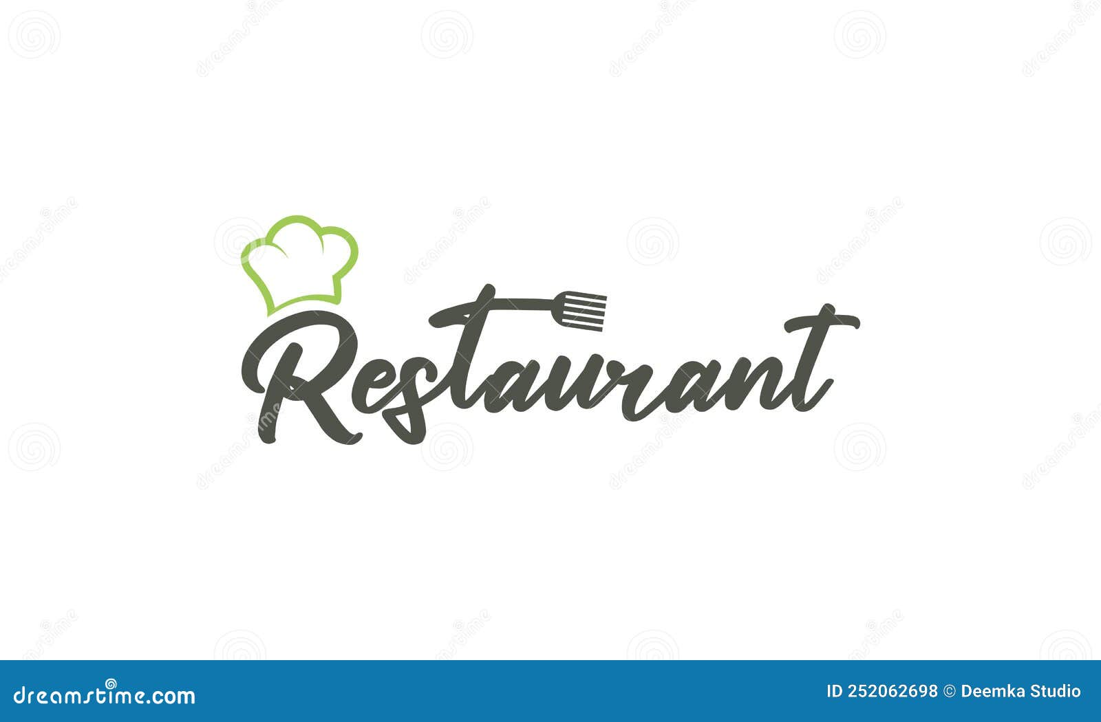 Restaurant Logo Design Template Vector Stock Vector - Illustration of ...