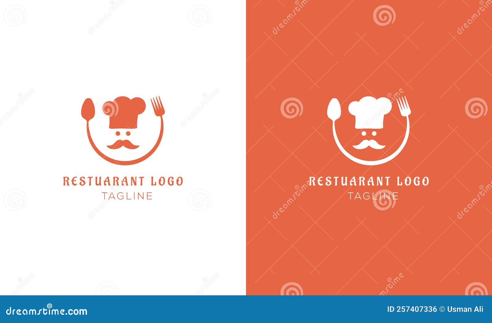 Restaurant Logo Design Vector Template Stock Vector - Illustration of ...