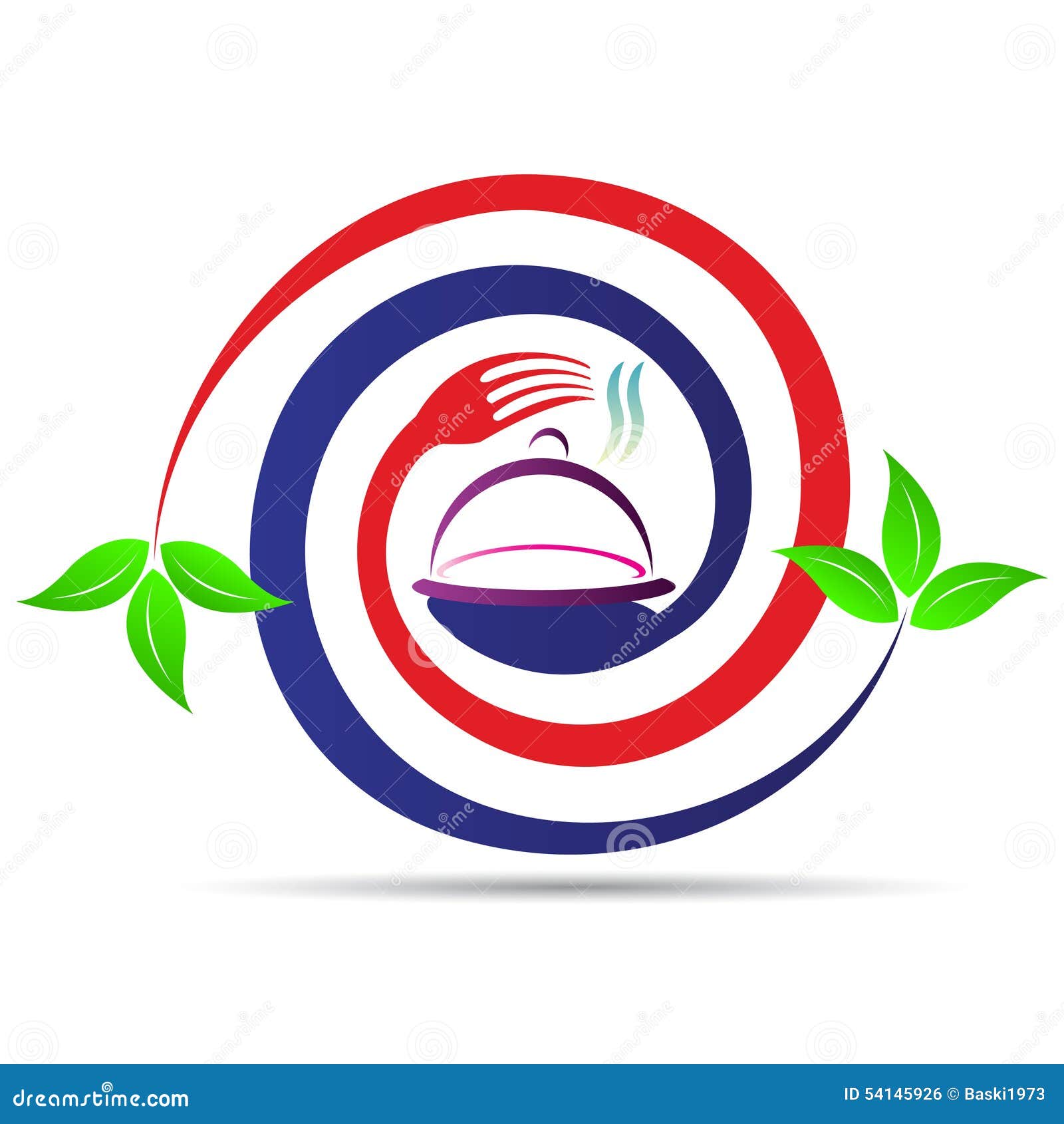 Restaurant logo stock vector. Illustration of vector - 54145926