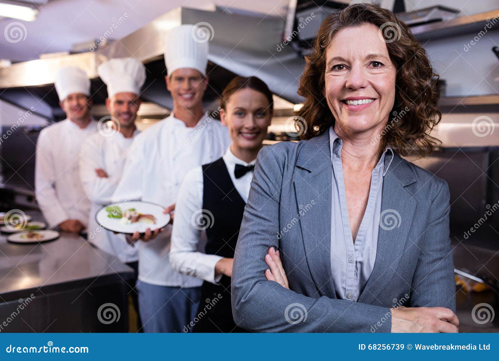 Restaurant Staff. Father And Son Culinary Hobby. Family Restaurant ...