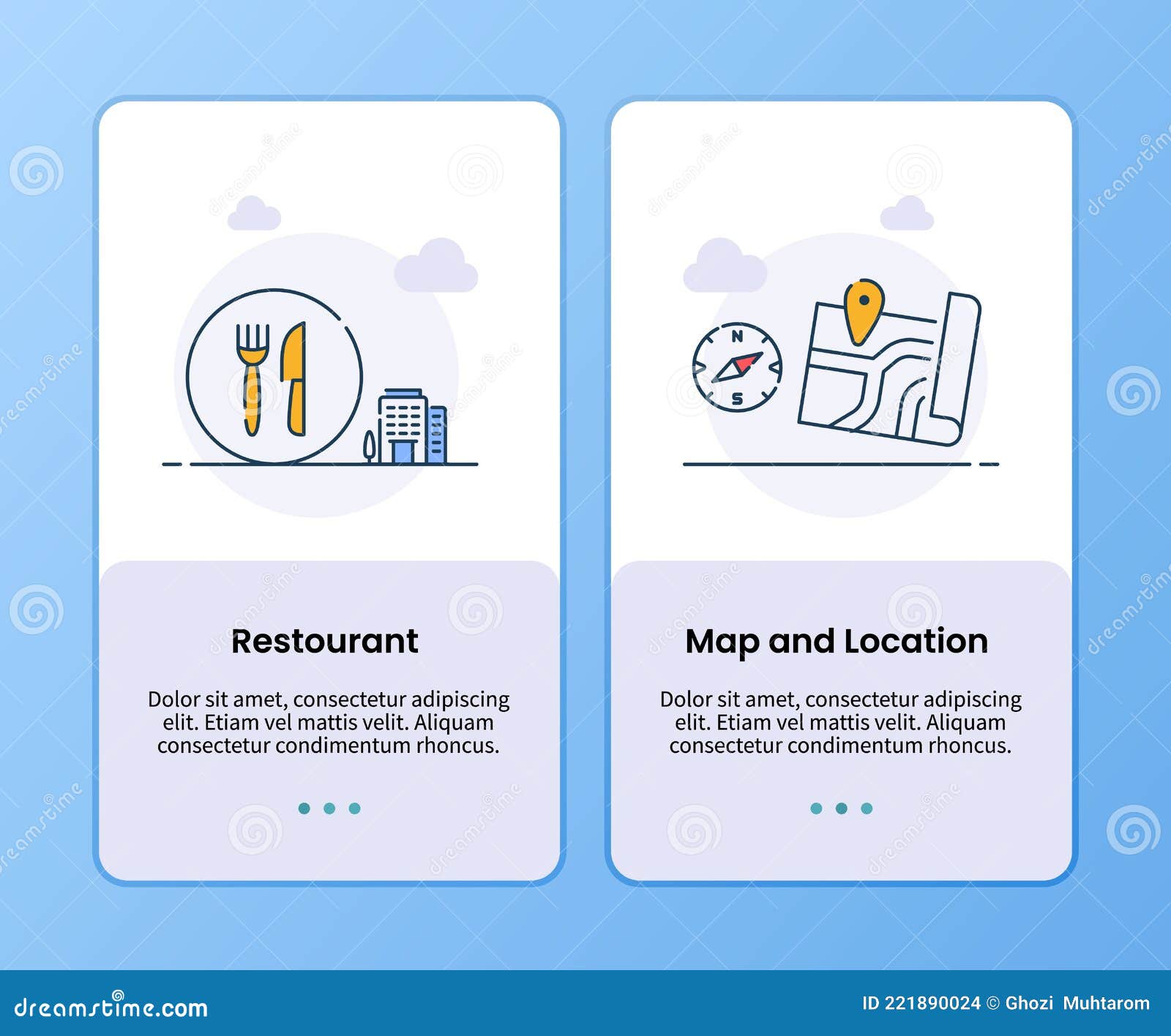 Restaurant Map and Location Campaign for Onboarding Mobile Apps ...