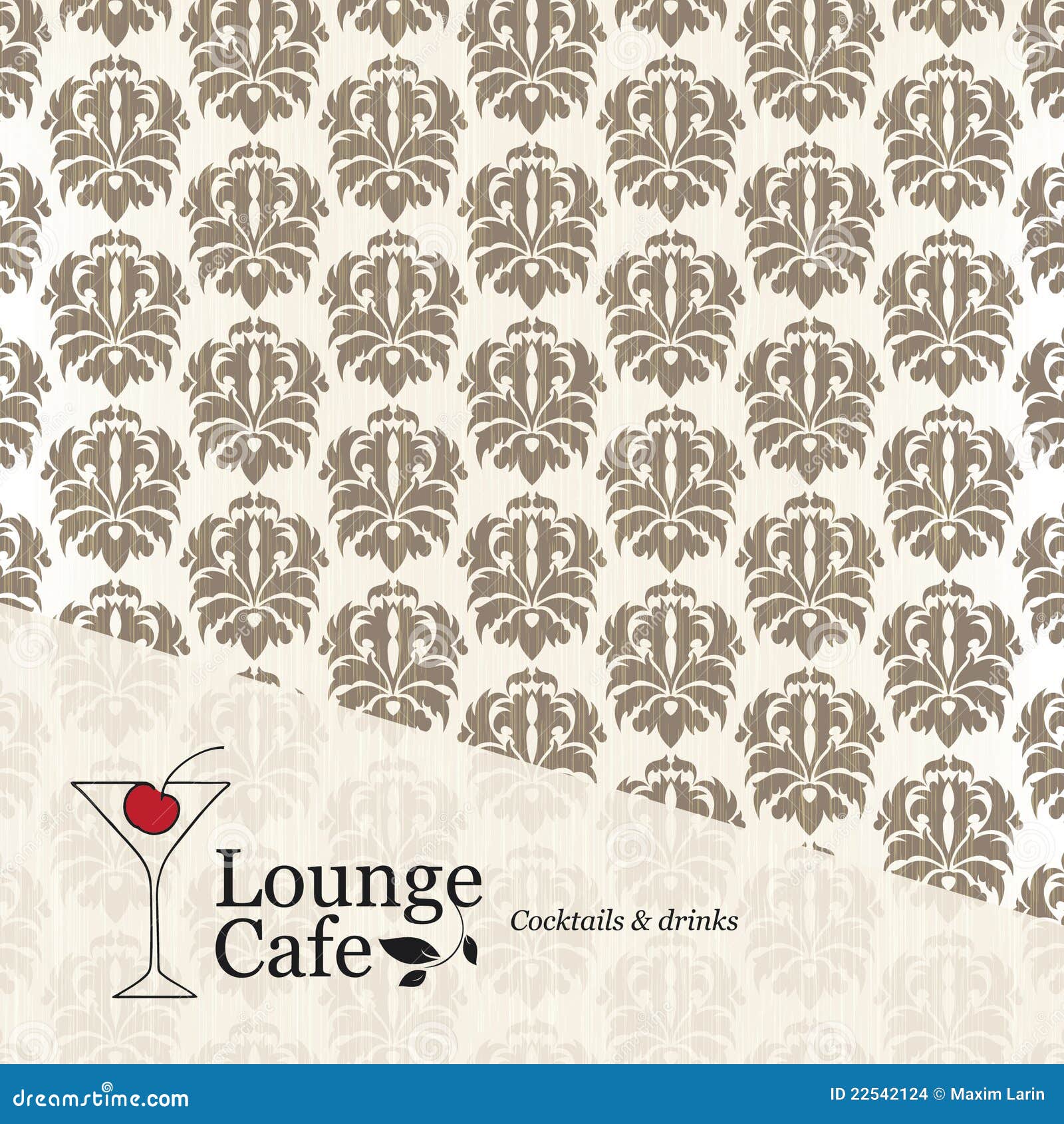 Restaurant menu stock vector. Illustration of cafe, brown - 22542124