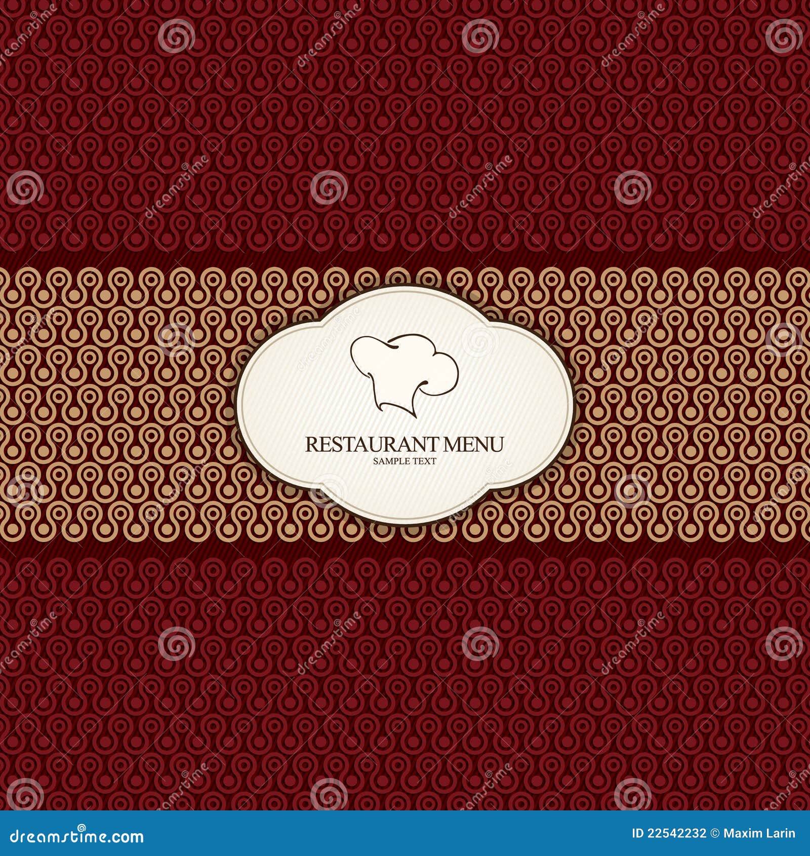 Restaurant menu stock vector. Illustration of frame, holiday - 22542232