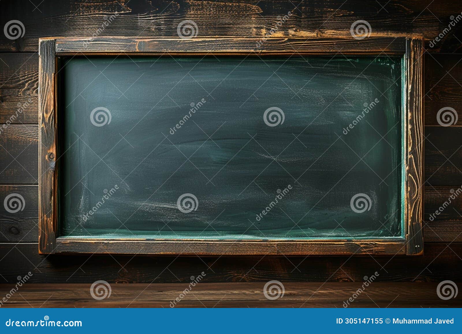 Restaurant Menu Backdrop Green Chalkboard with Wooden Frame, Copyspace ...