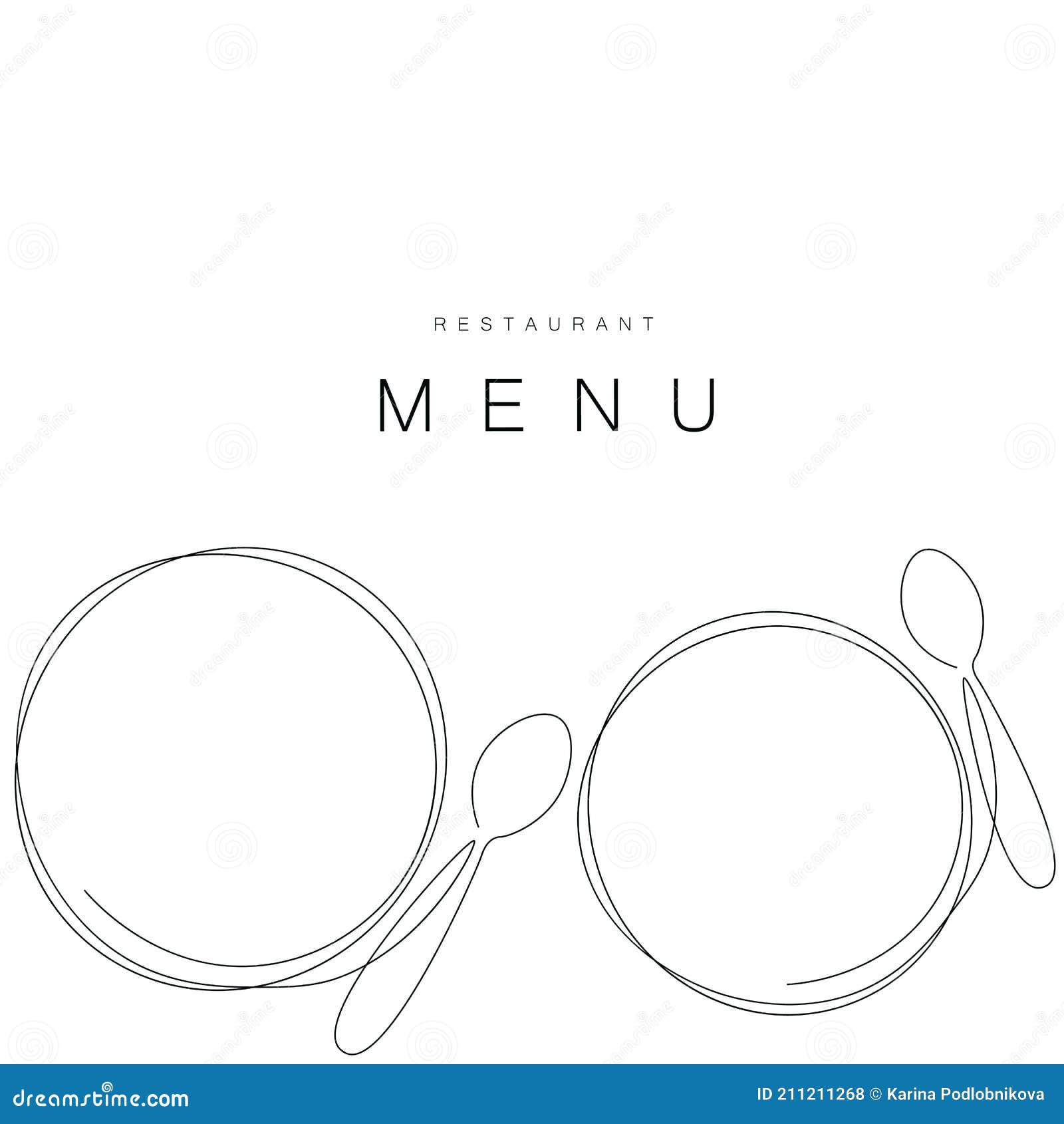 Restaurant Menu, Background Vector Illustration Stock Vector ...