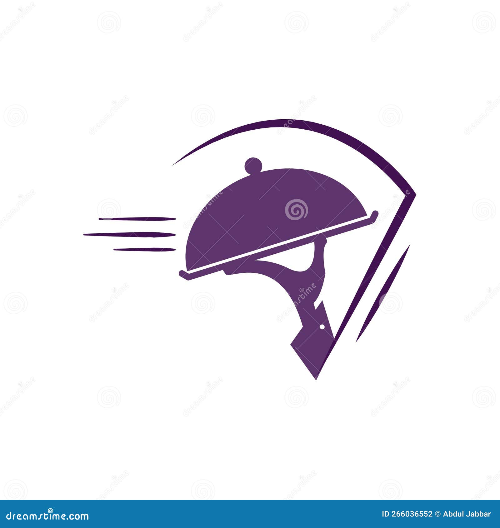 Restaurant Menu Blue Colour with Hand Stock Illustration - Illustration ...