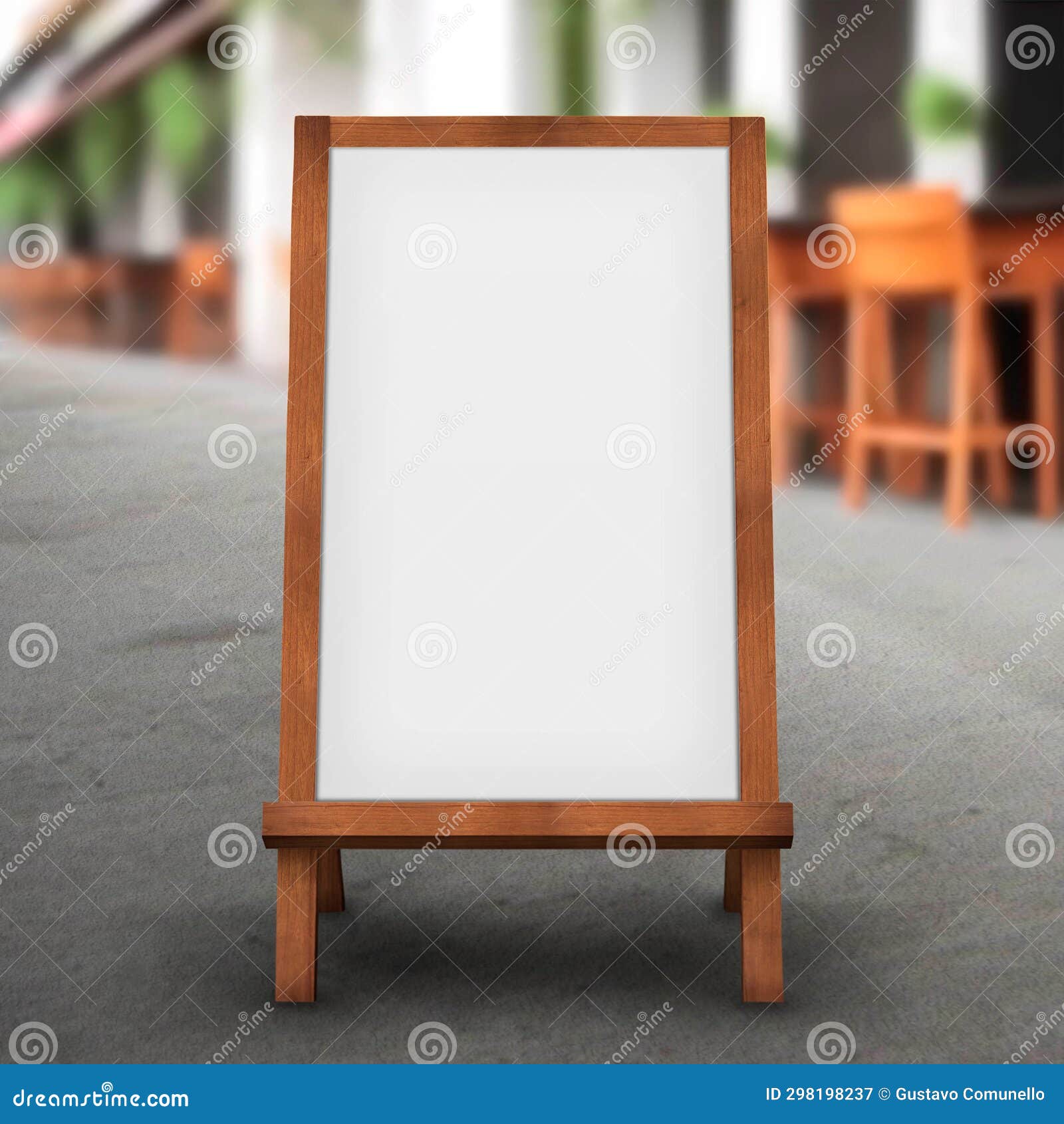 Restaurant Menu Board stock image. Image of cover, scene - 298198237