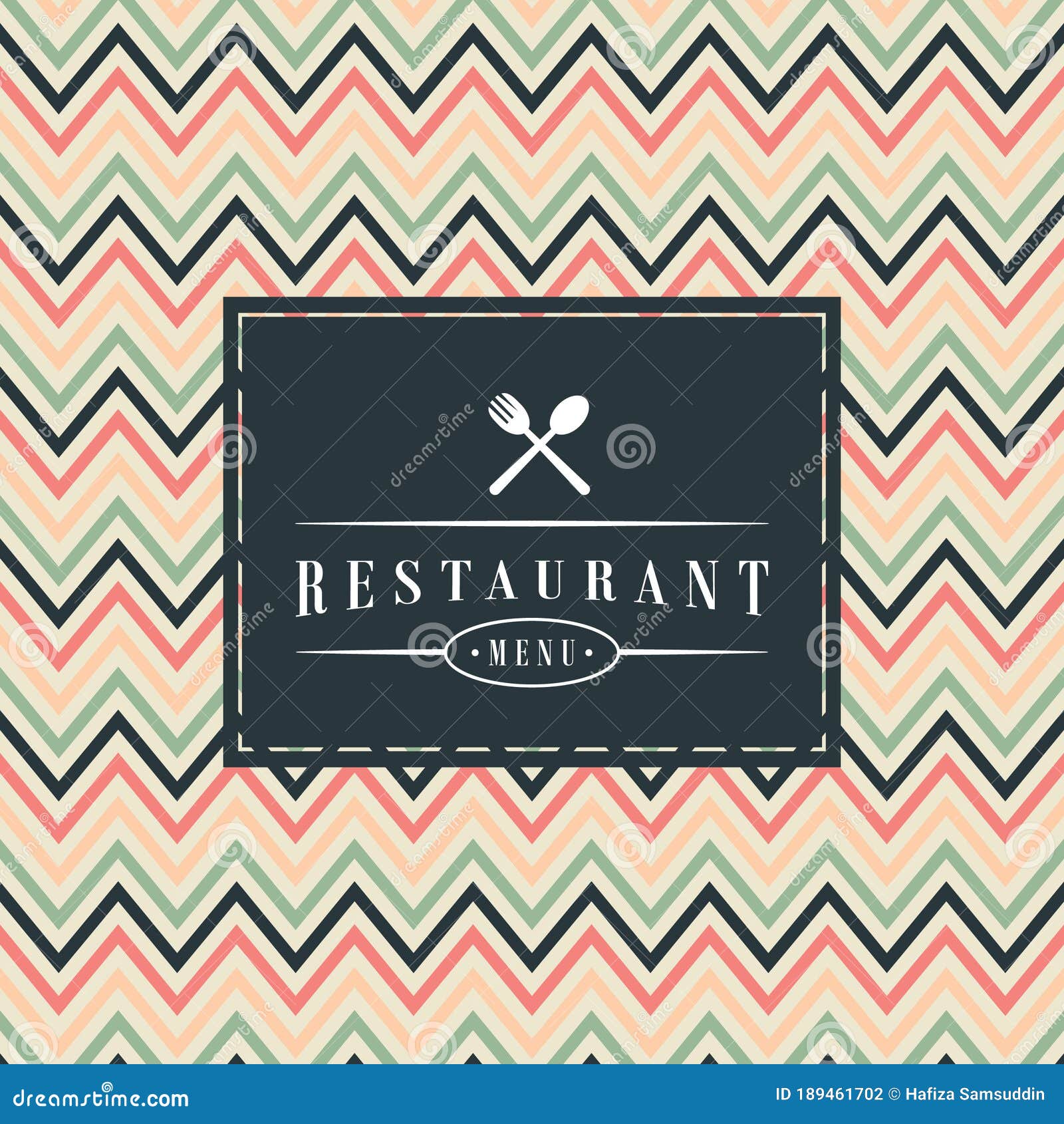 Restaurant Menu Card. Vector Illustration Decorative Design Stock ...
