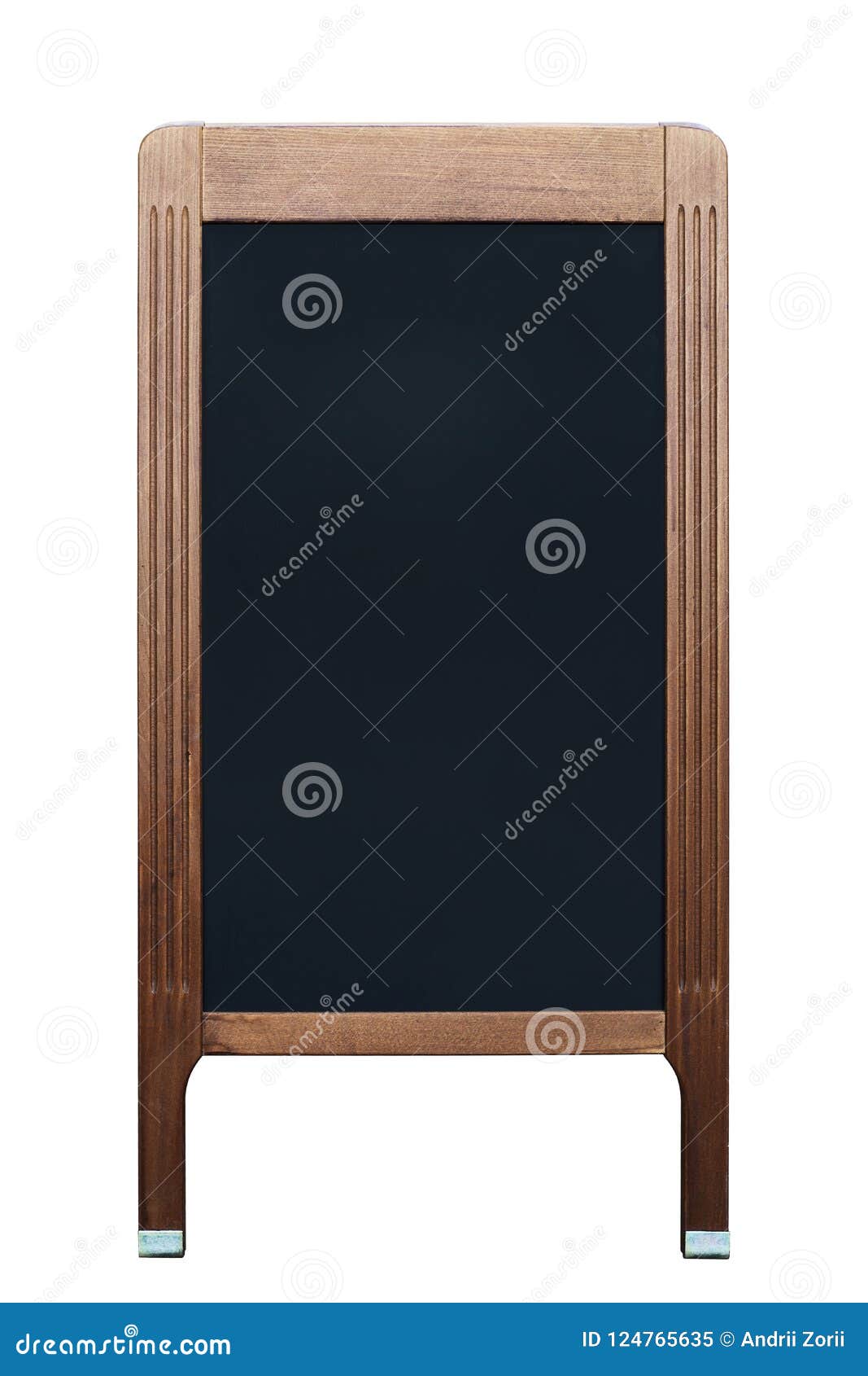 Restaurant Menu Chalkboard Isolated on White Stock Image - Image of ...