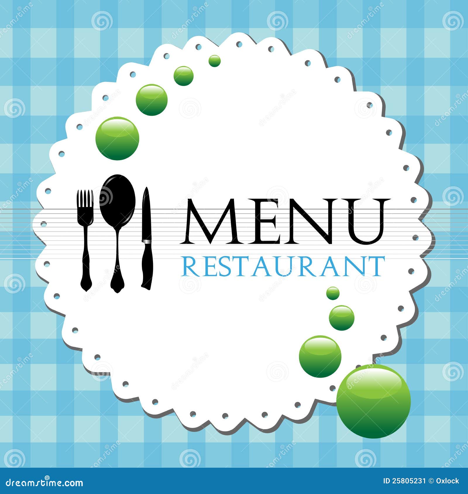 Restaurant Menu Design Cartoon Vector | CartoonDealer.com #25805231