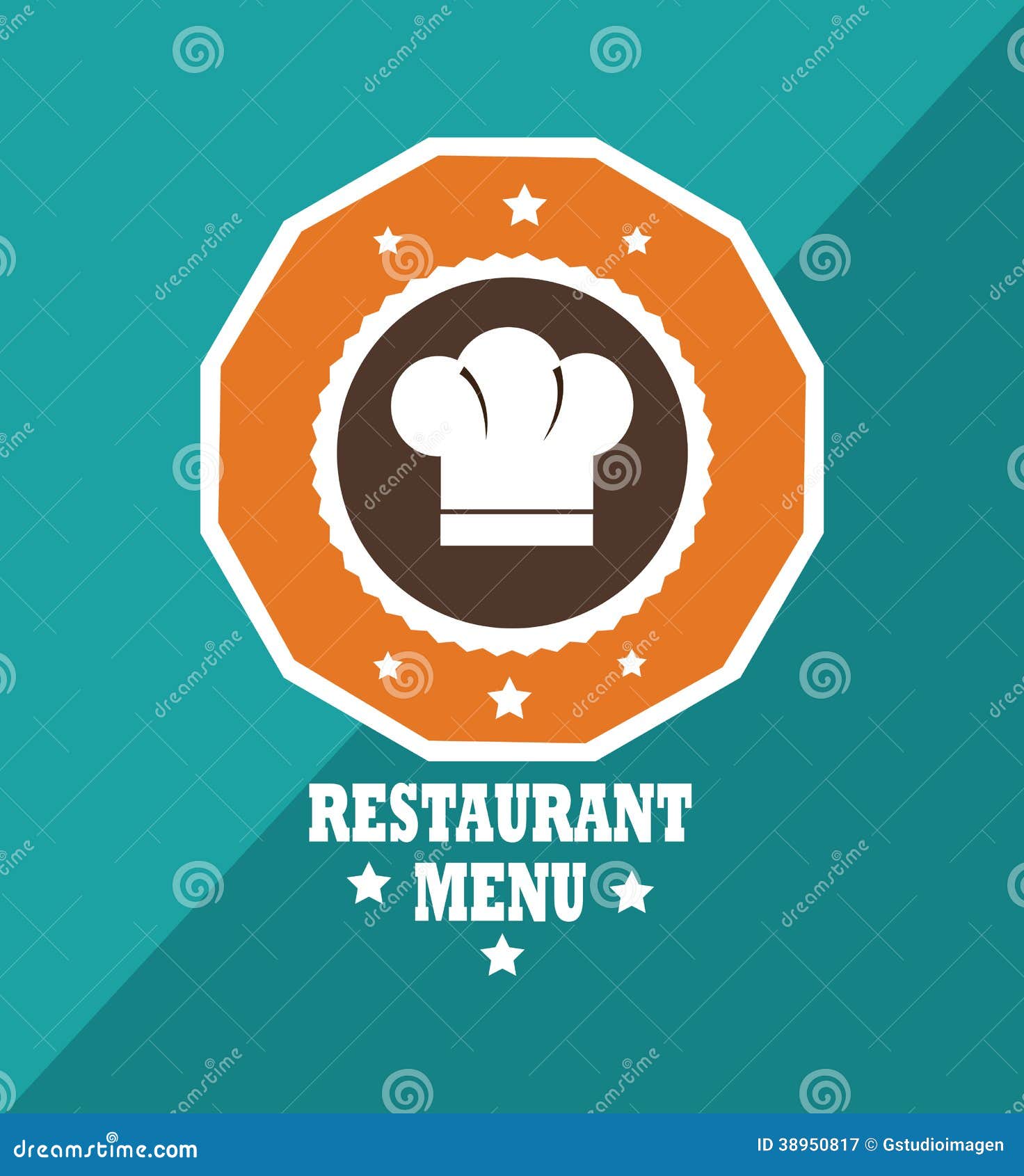 Restaurant menu design stock vector. Illustration of chef - 38950817