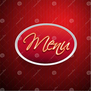 Restaurant menu design red stock vector. Illustration of lunch - 31551760