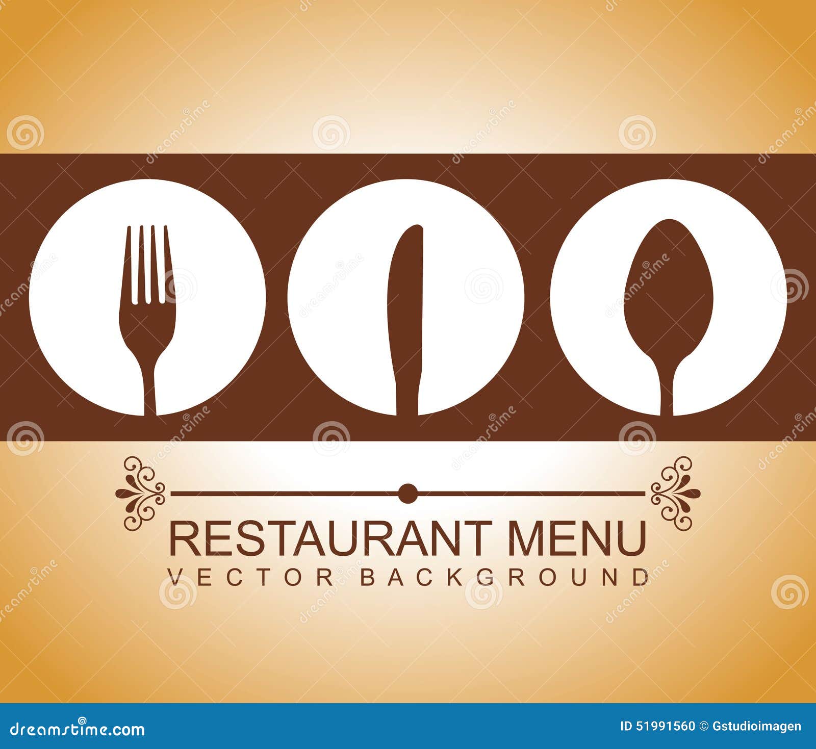Restaurant menu stock vector. Illustration of branding - 51991560