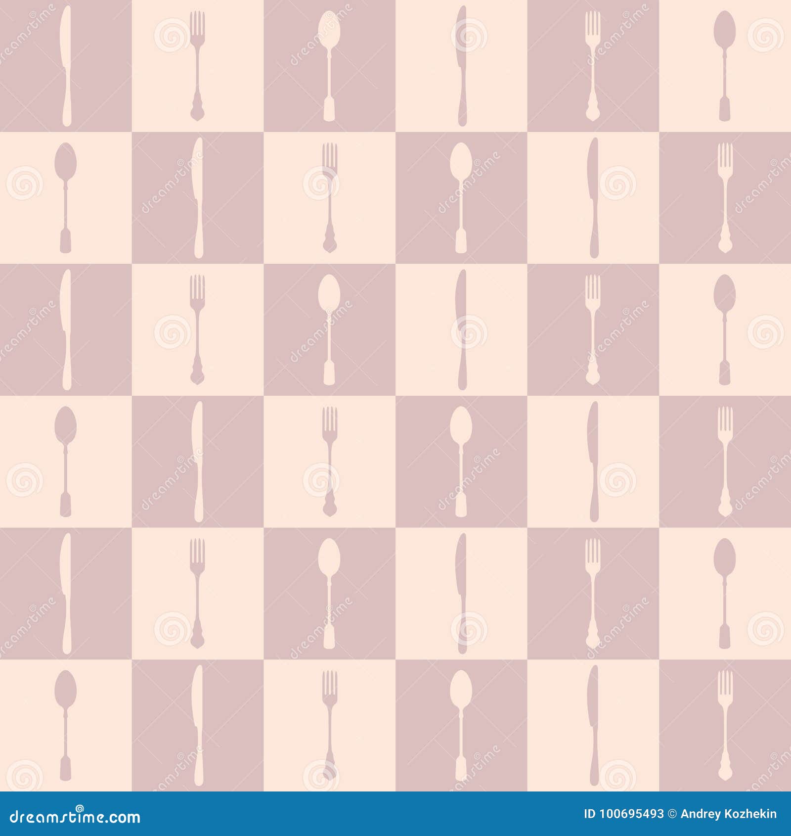 Restaurant Menu Seamless Pattern. Vector Background Stock Vector ...