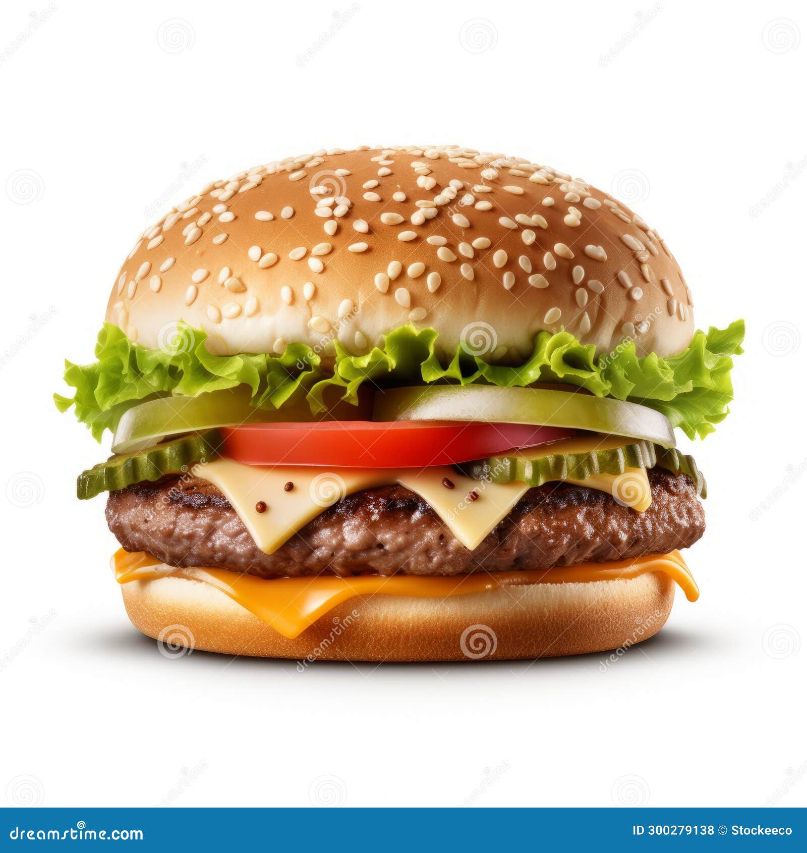 Realistic Burger Psd File with Stunning Light and Shadow Effects Stock ...