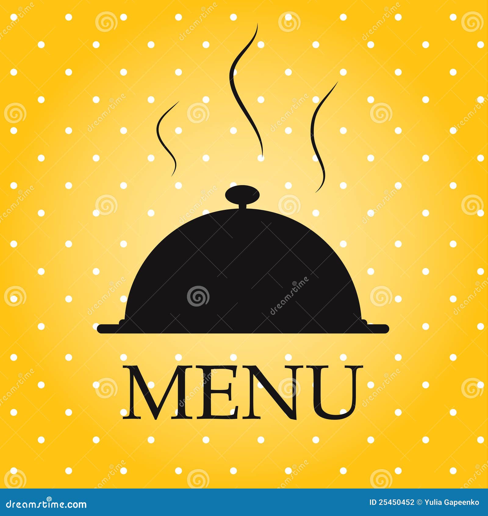 Restaurant Menu Template Illustration. Stock Illustration ...