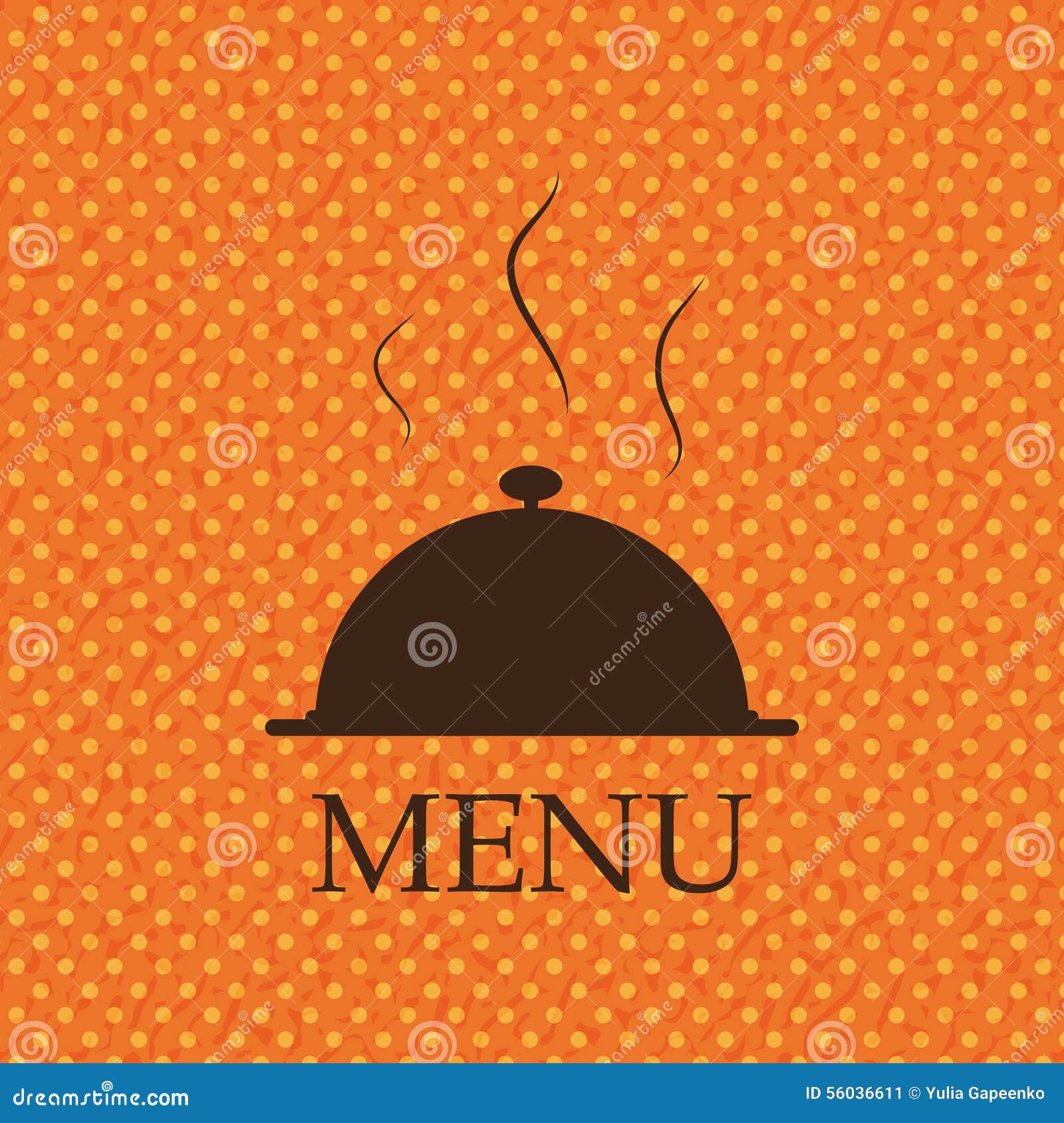 Restaurant Menu Template Vector Illustration Stock Vector ...