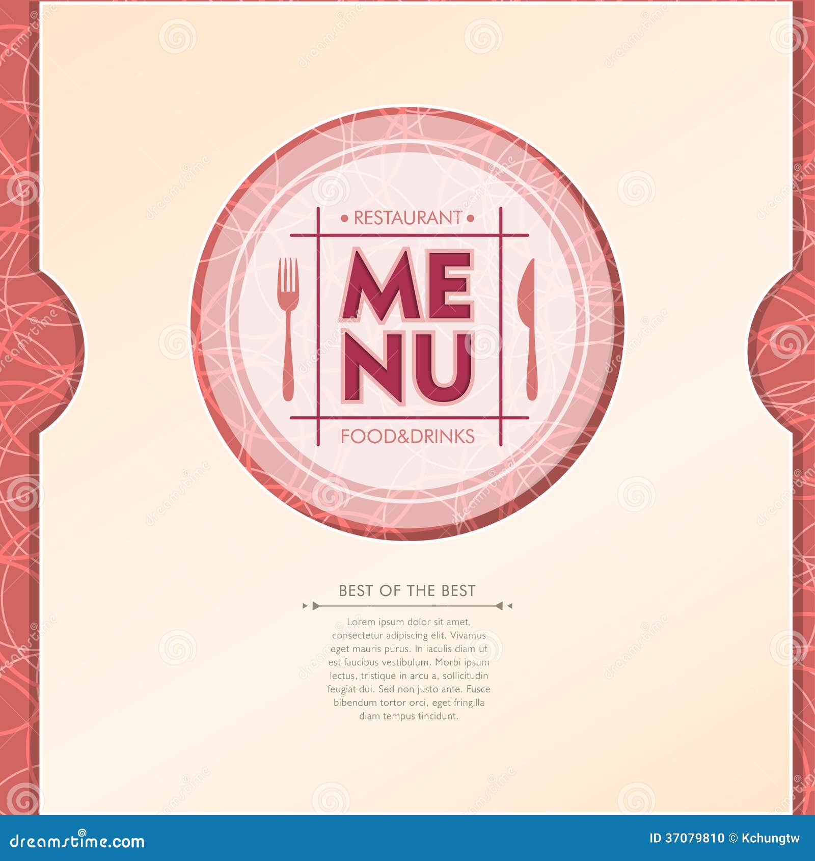 Restaurant menu stock vector. Illustration of dining - 37079810