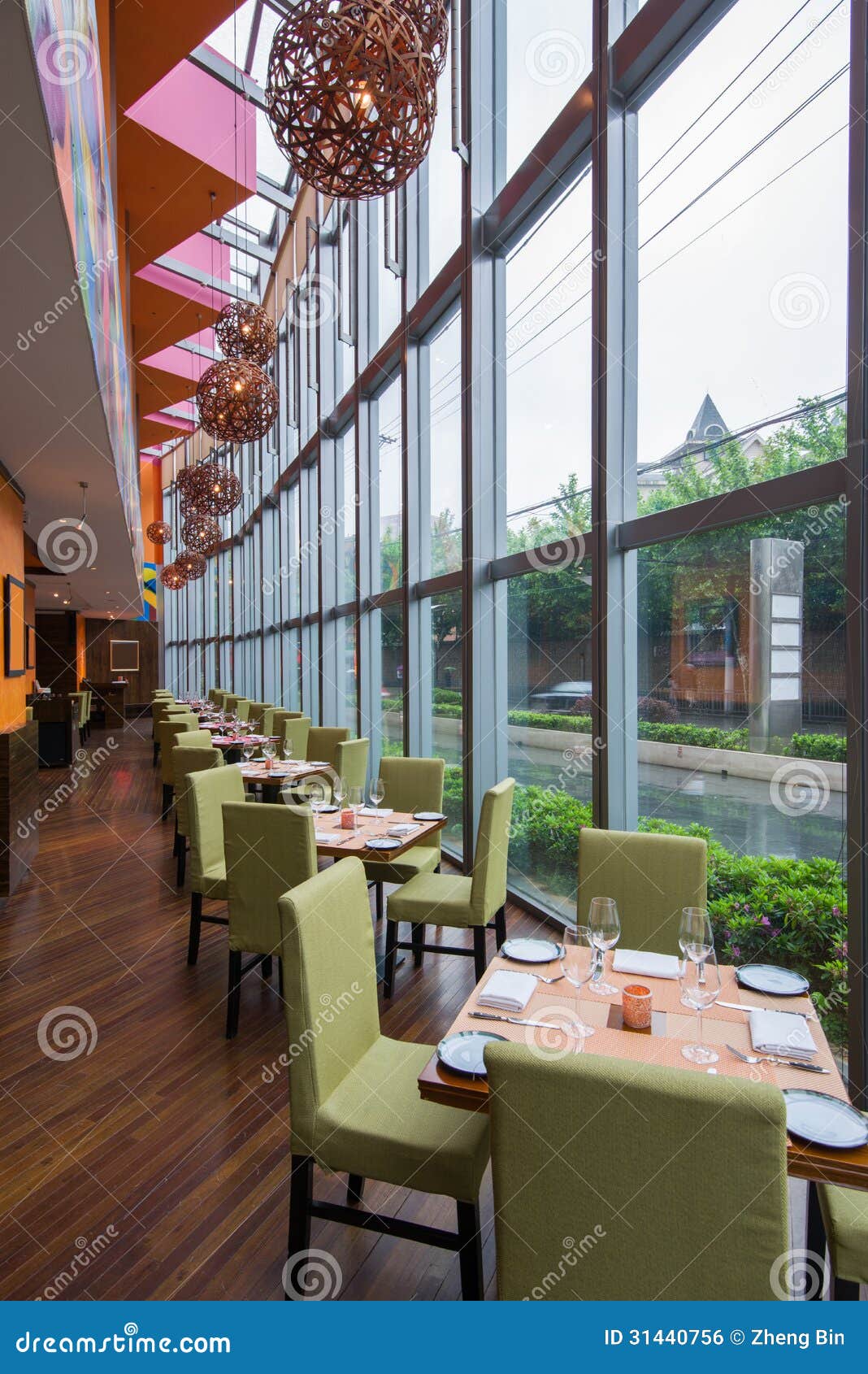 Restaurant stock photo. Image of angle, decorating, lunch - 31440756