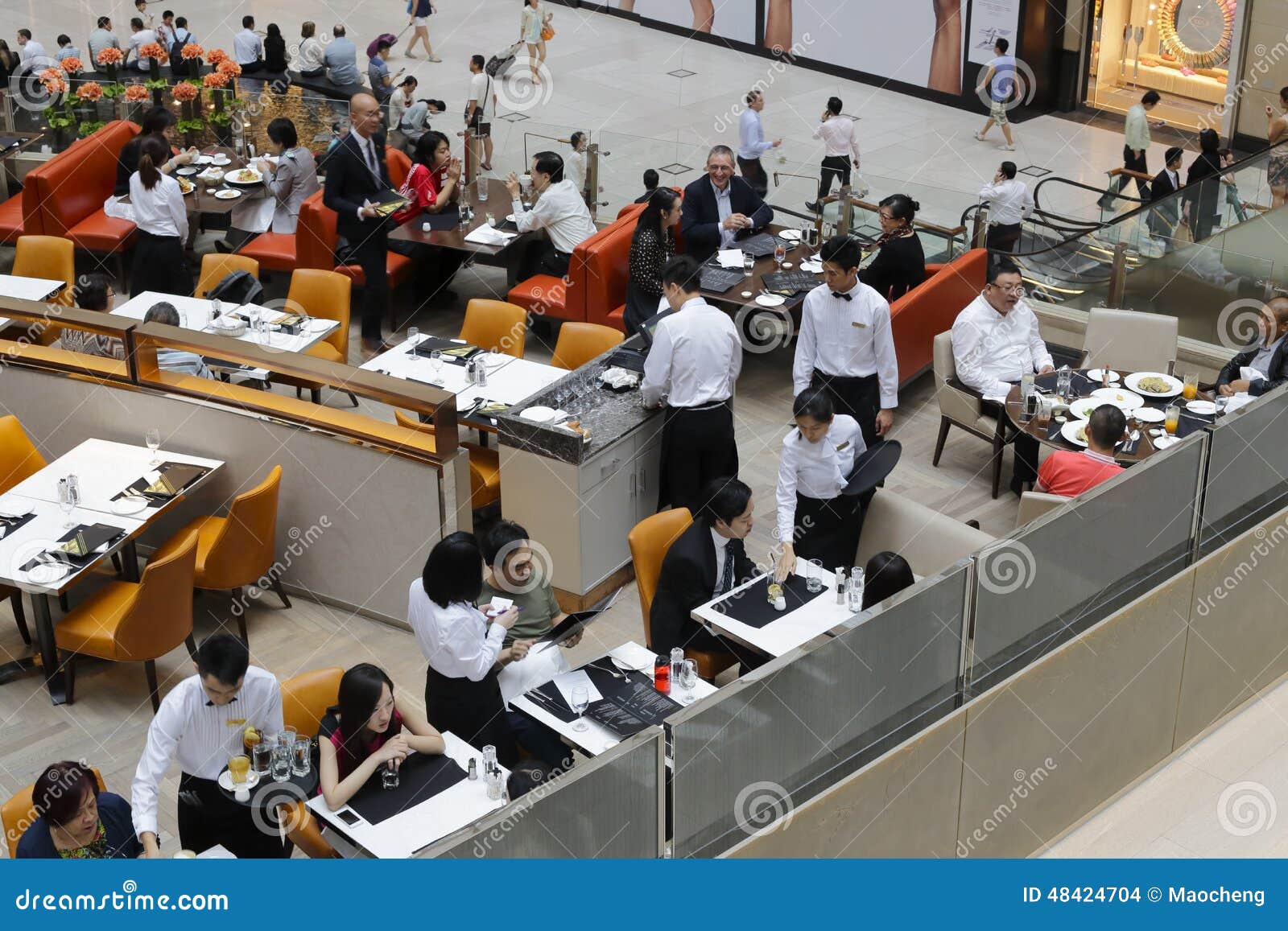 The restaurant in office editorial stock image. Image of office - 48424704