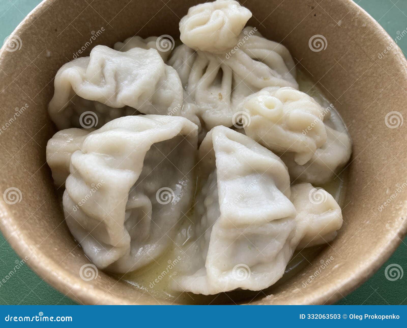 Georgian Khinkali, Minced Meat Chinkali, Spicy Dumplings Also Called ...