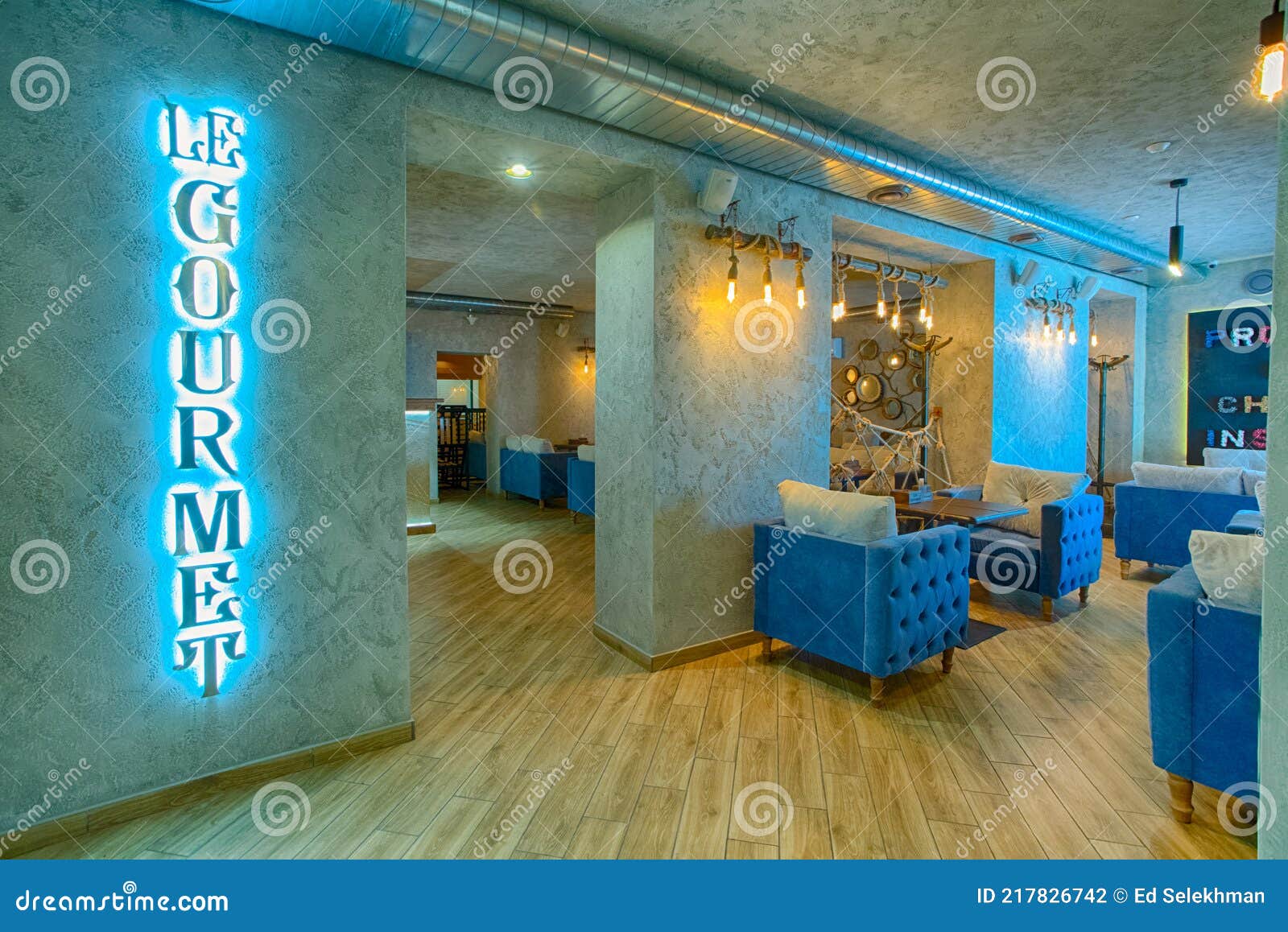 Restaurant Premises, Bar, Recreation Area, Pub. Stock Photo - Image of ...