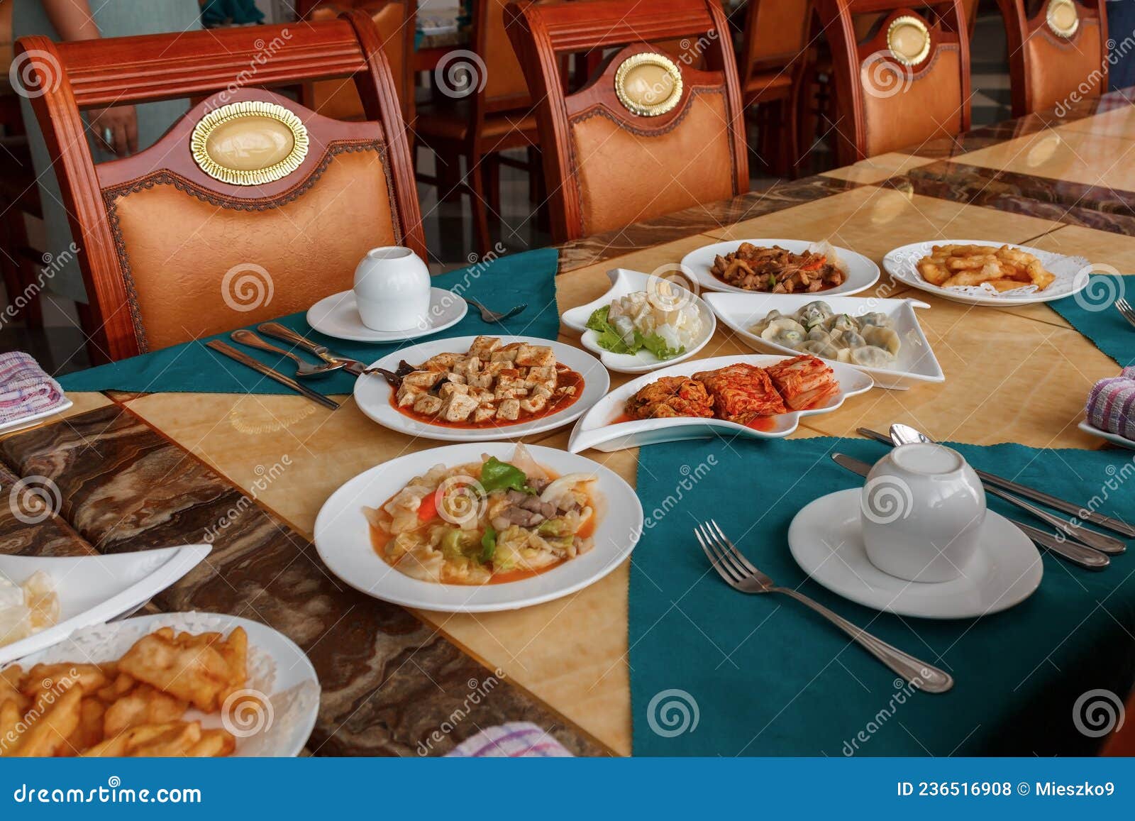 Restaurant in Pyongyang. North Korea Stock Photo - Image of dinner ...
