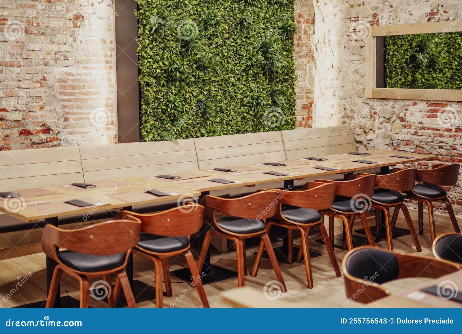 Restaurant Room with Tables and Chairs Stock Image - Image of elegance ...